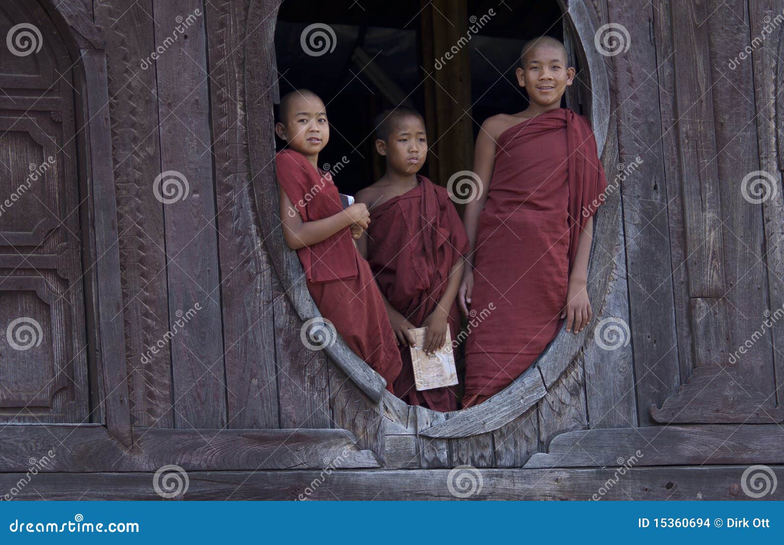 Buddhist Monks in Myanmar (Burma) Editorial Stock Image - Image of inle ...