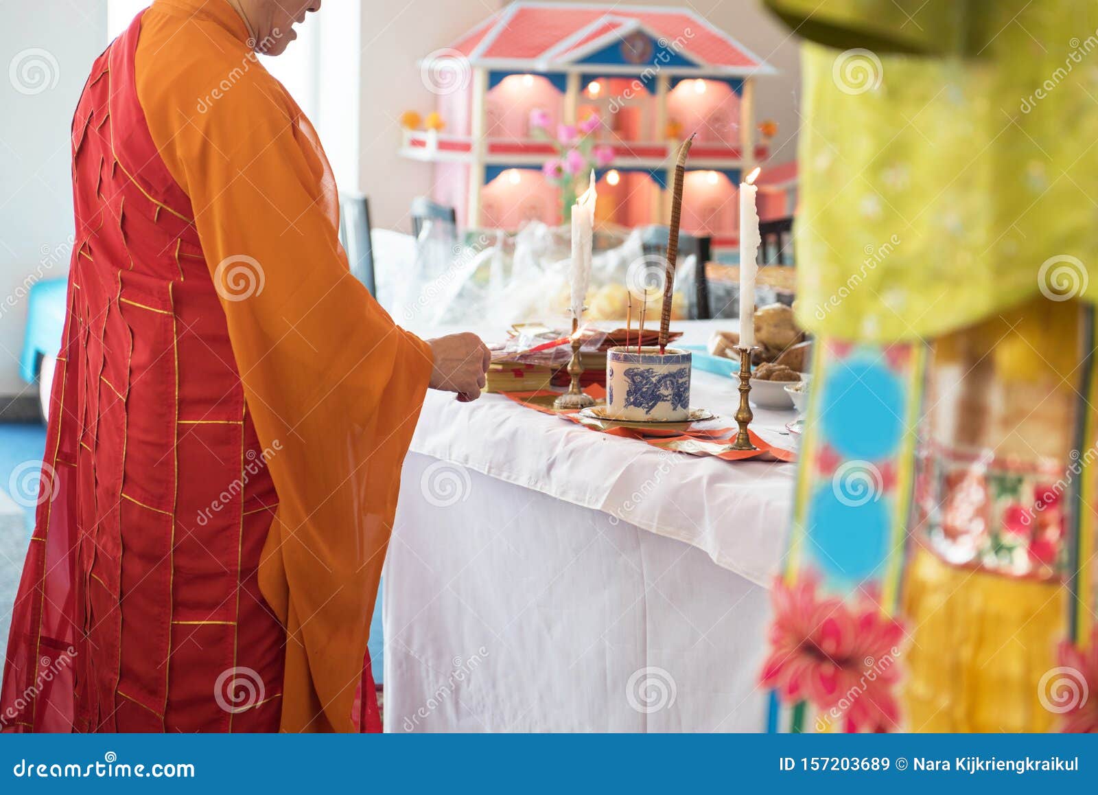 Buddhist Monks Praying Hands Editorial Stock Image - Image of asia ...