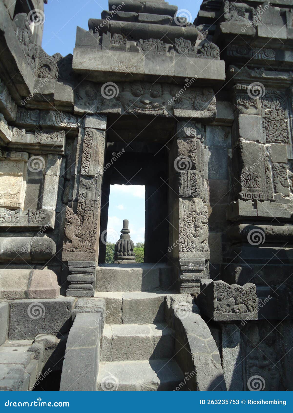 Buddhist Prambanan Temple Complex the Largest Temple in Java, Central ...