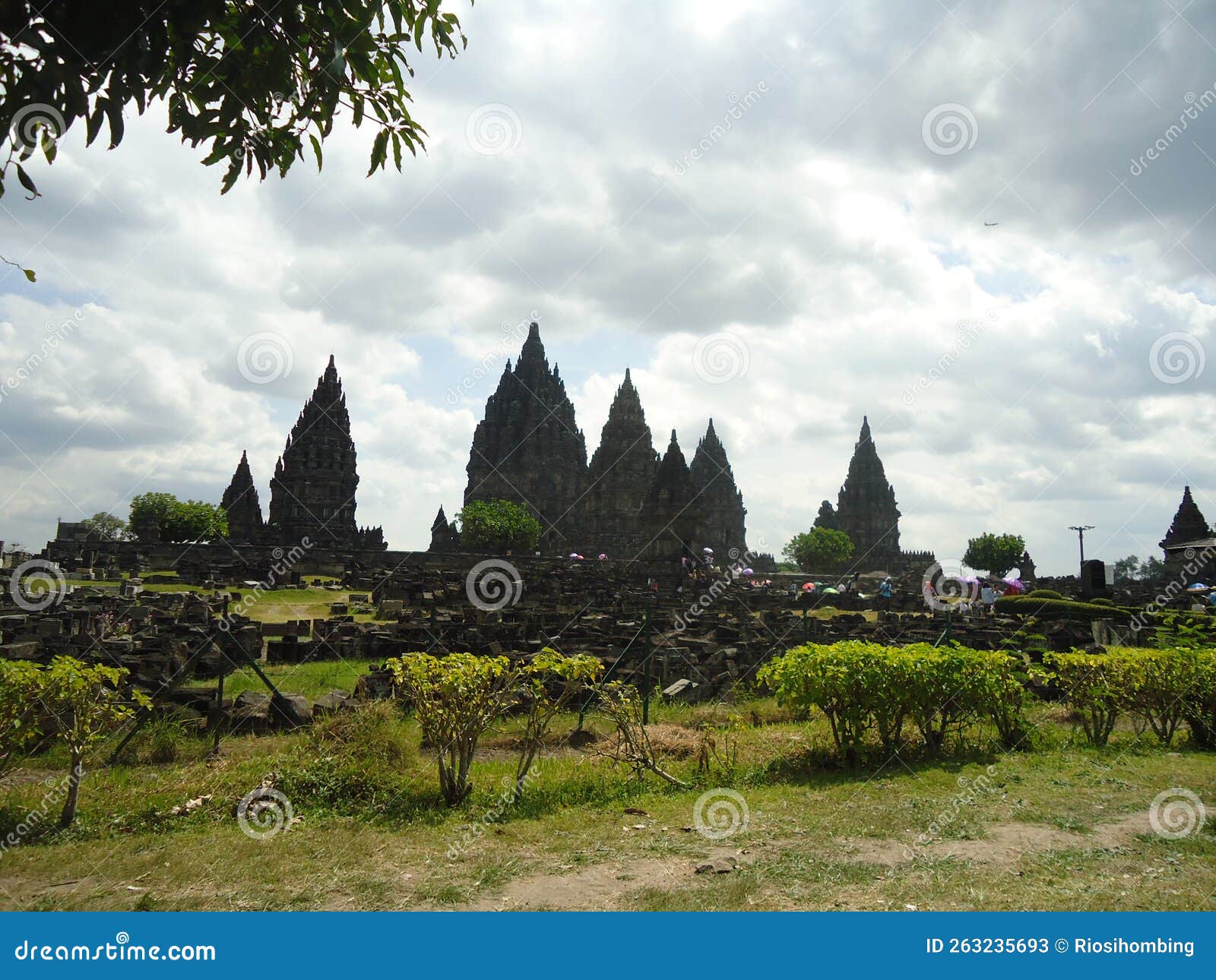 Buddhist Prambanan Temple Complex the Largest Temple in Java, Central ...