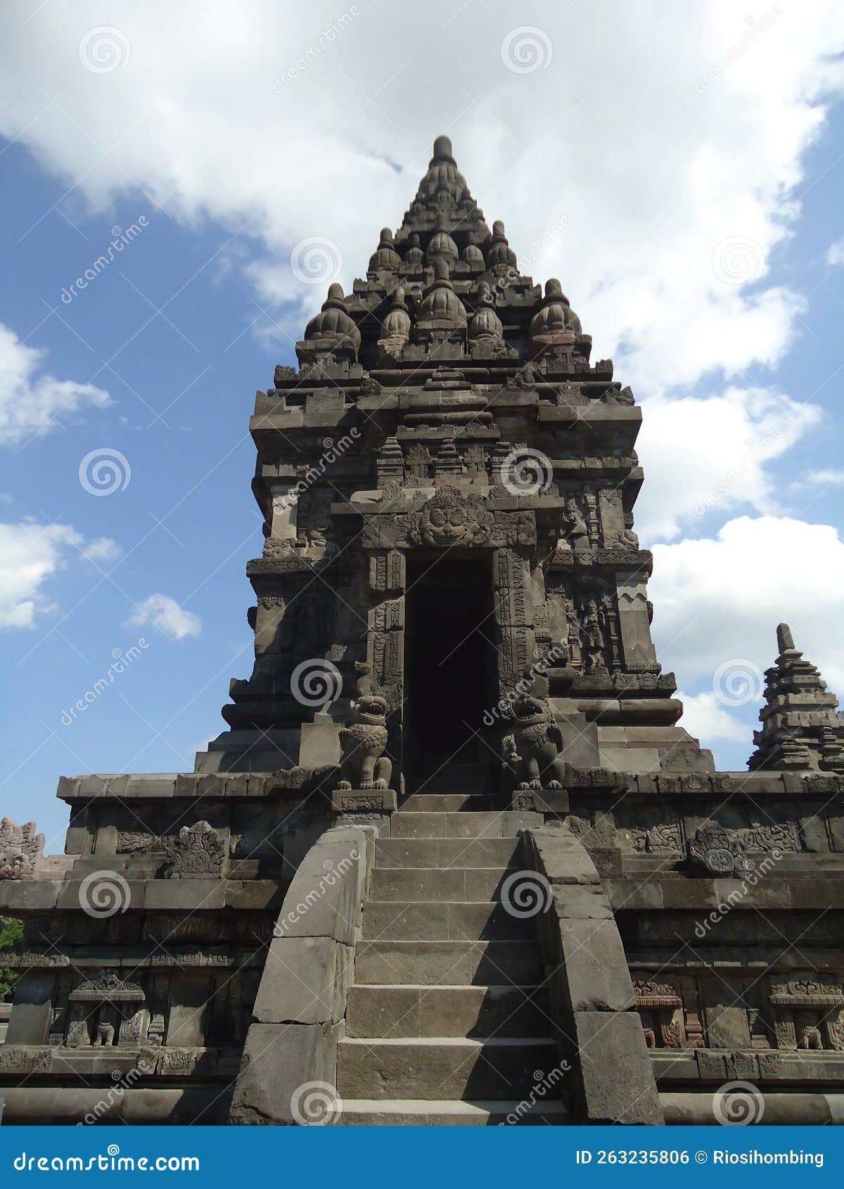 Buddhist Prambanan Temple Complex the Largest Temple in Java, Central ...
