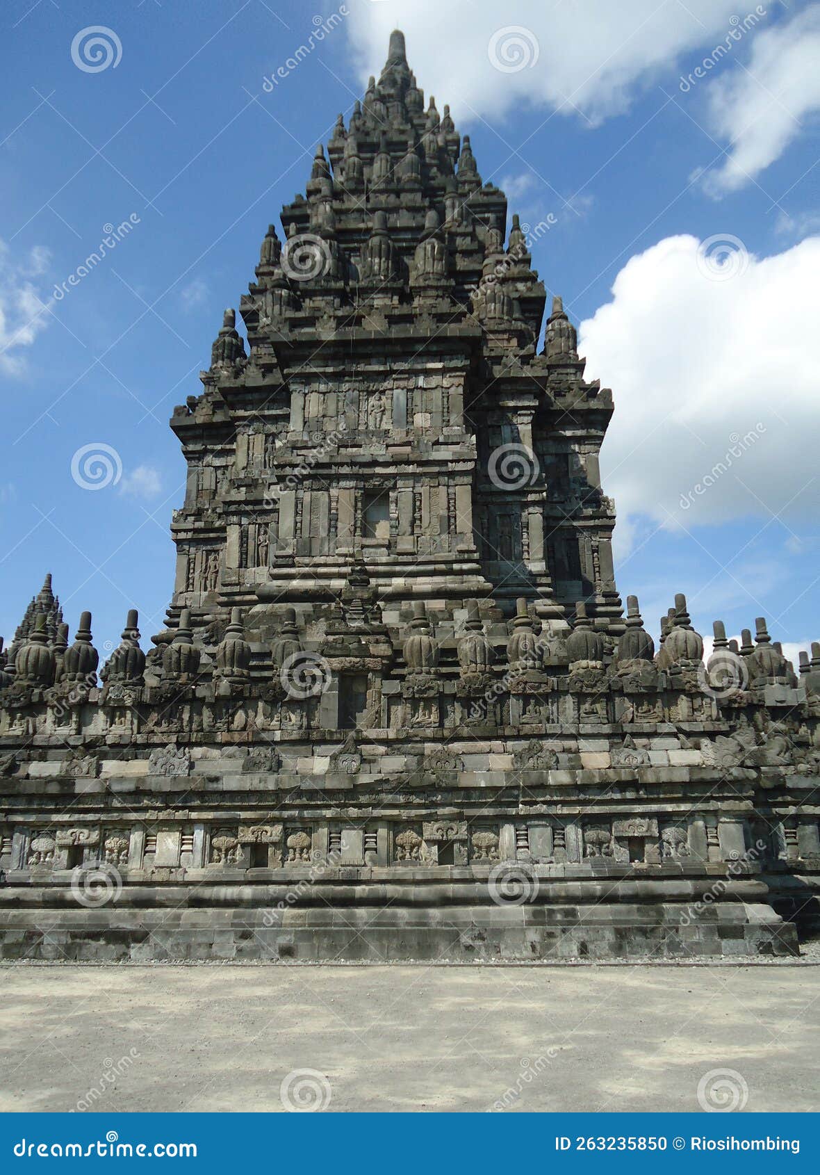 Buddhist Prambanan Temple Complex the Largest Temple in Java, Central ...