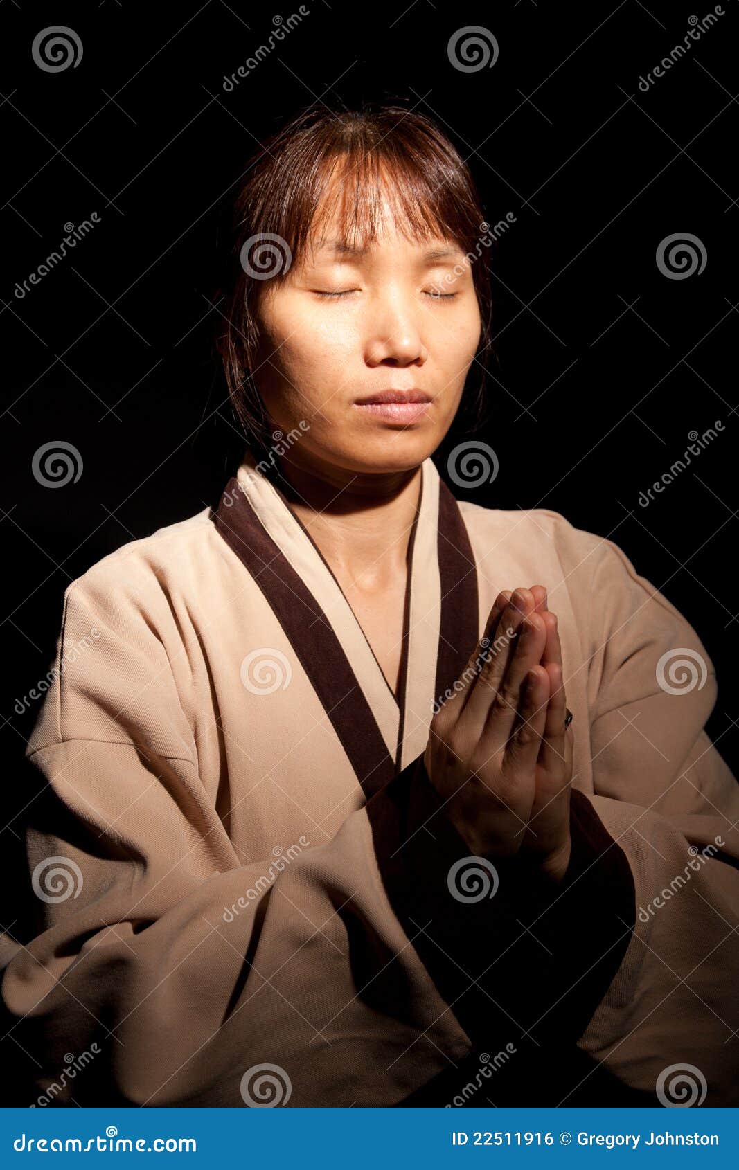 Buddhist prayer. stock photo. Image of prayer, tradition - 22511916