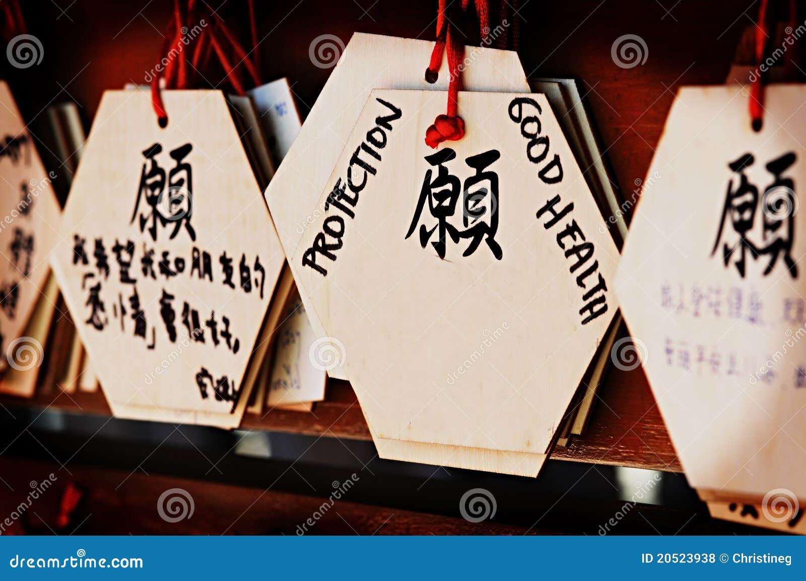 Buddhist prayer cards stock photo. Image of wishes, spirituality - 20523938