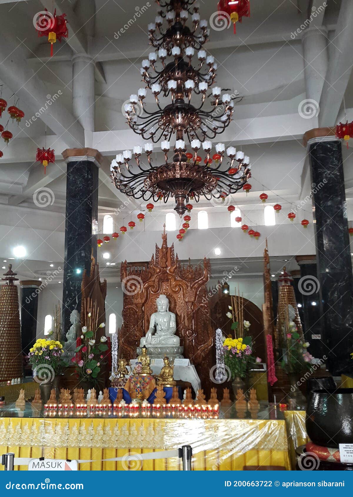 Buddhist prayer place editorial photography. Image of buddhist - 200663722