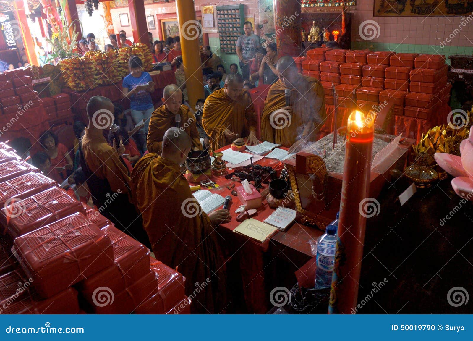 Buddhist religious ritual editorial image. Image of city - 50019790