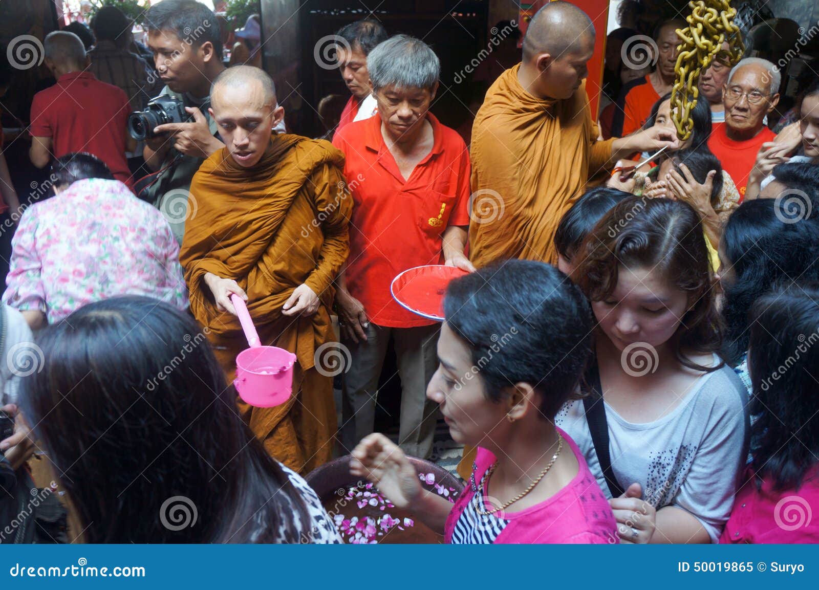 Buddhist religious ritual editorial image. Image of monks - 50019865