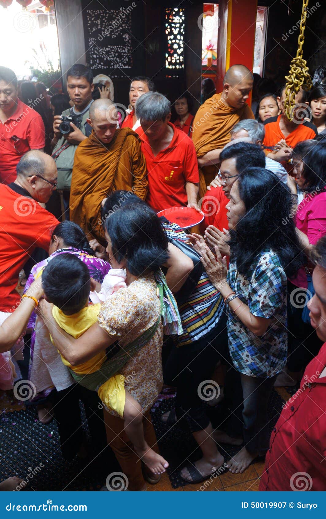 Buddhist religious ritual editorial photography. Image of indonesia ...