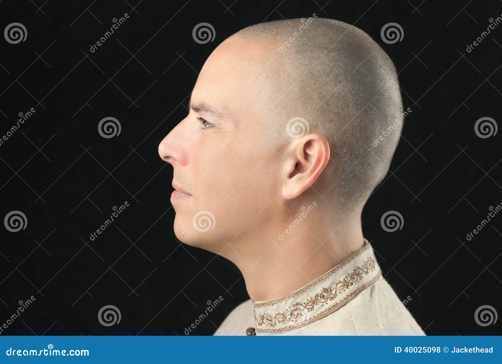 Buddhist, Side View stock photo. Image of religion, confident - 40025098