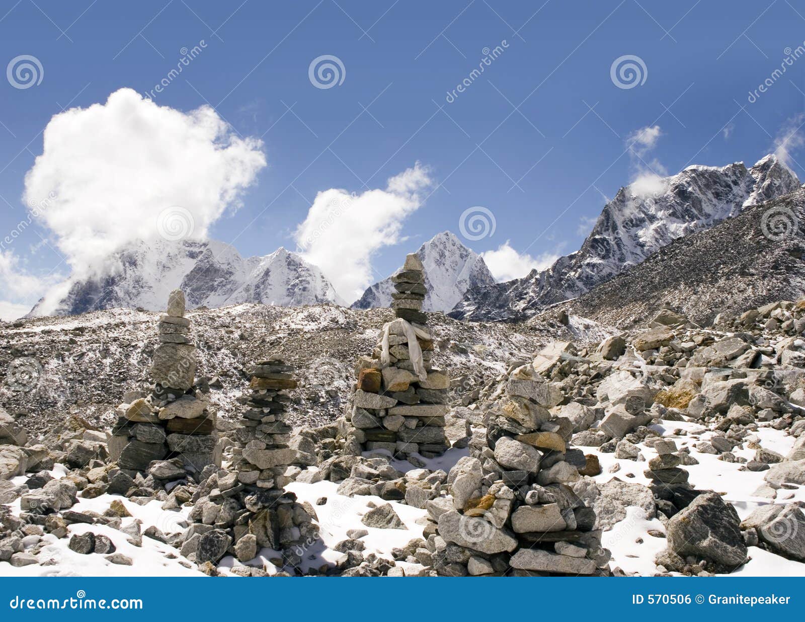 Buddhist Stones - Nepal stock photo. Image of himalaya - 570506