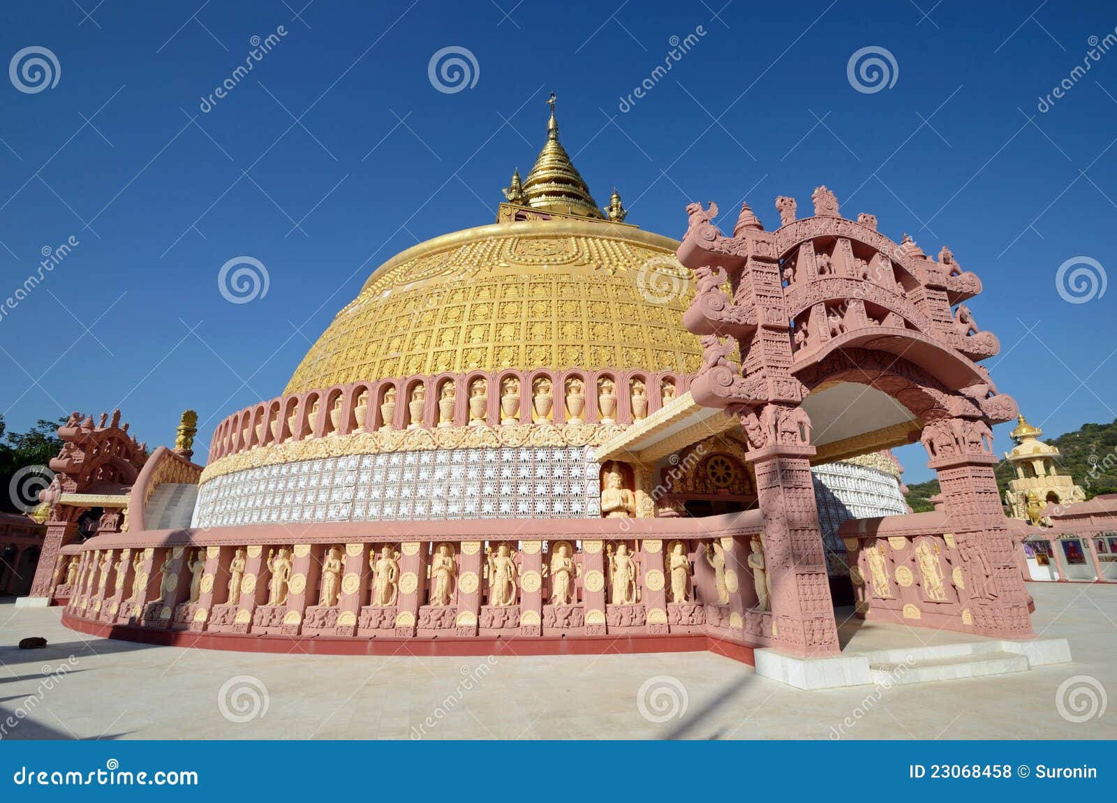 Buddhist stupa stock photo. Image of sima, buddhist, religion - 23068458