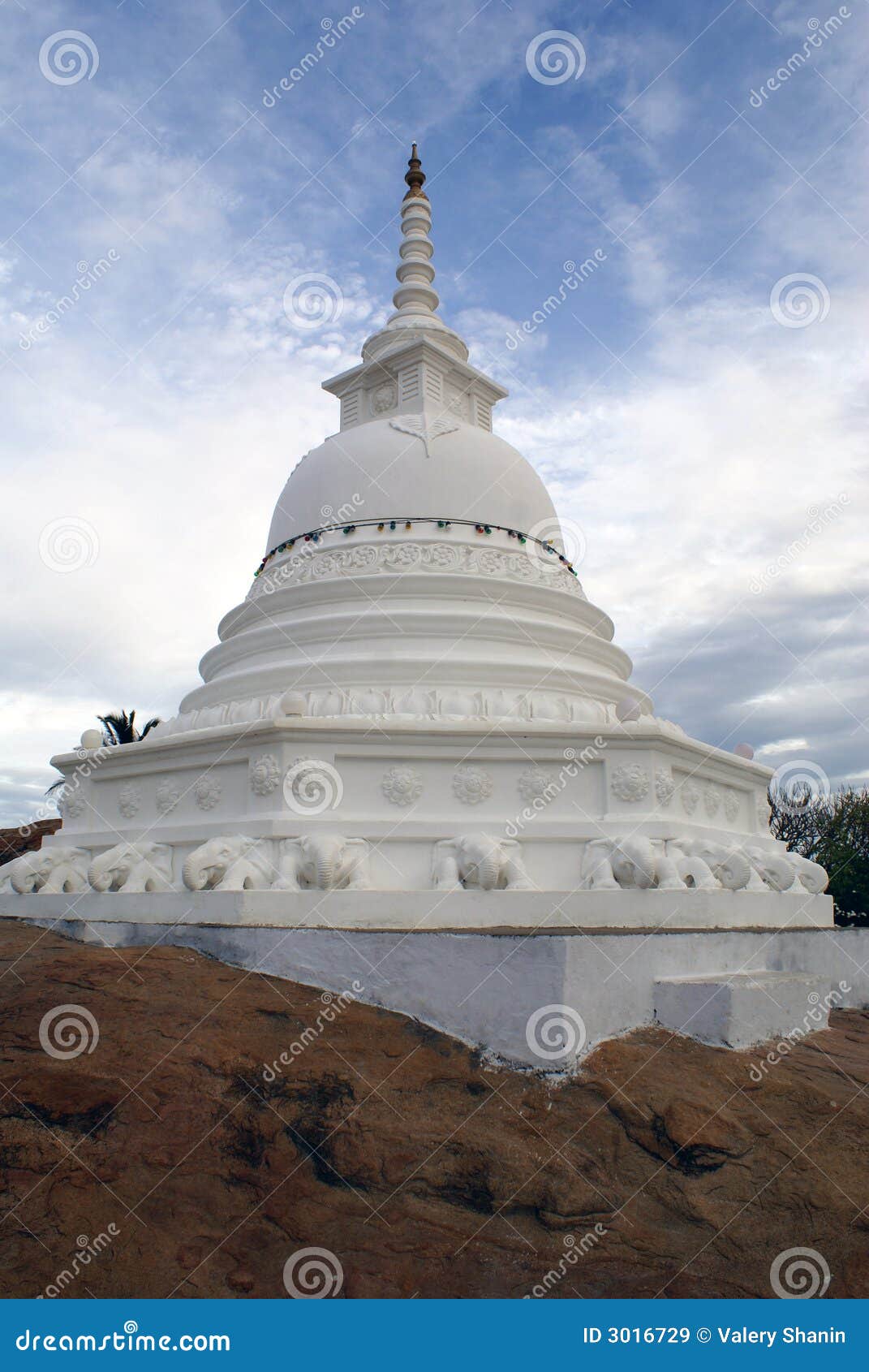 Buddhist Stupa In Himalayas, Nepal Royalty-Free Stock Photography ...