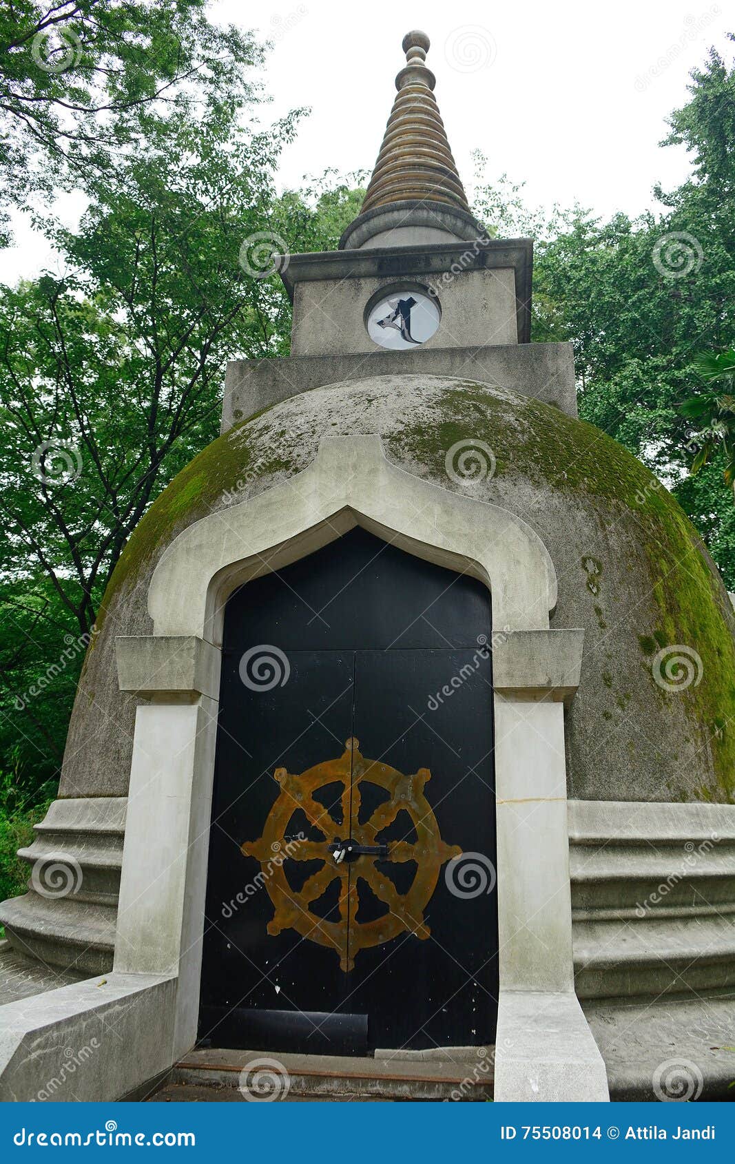 Buddhist Stupa, Tokyo, Japan Stock Photo - Image of angel, buddha: 75508014