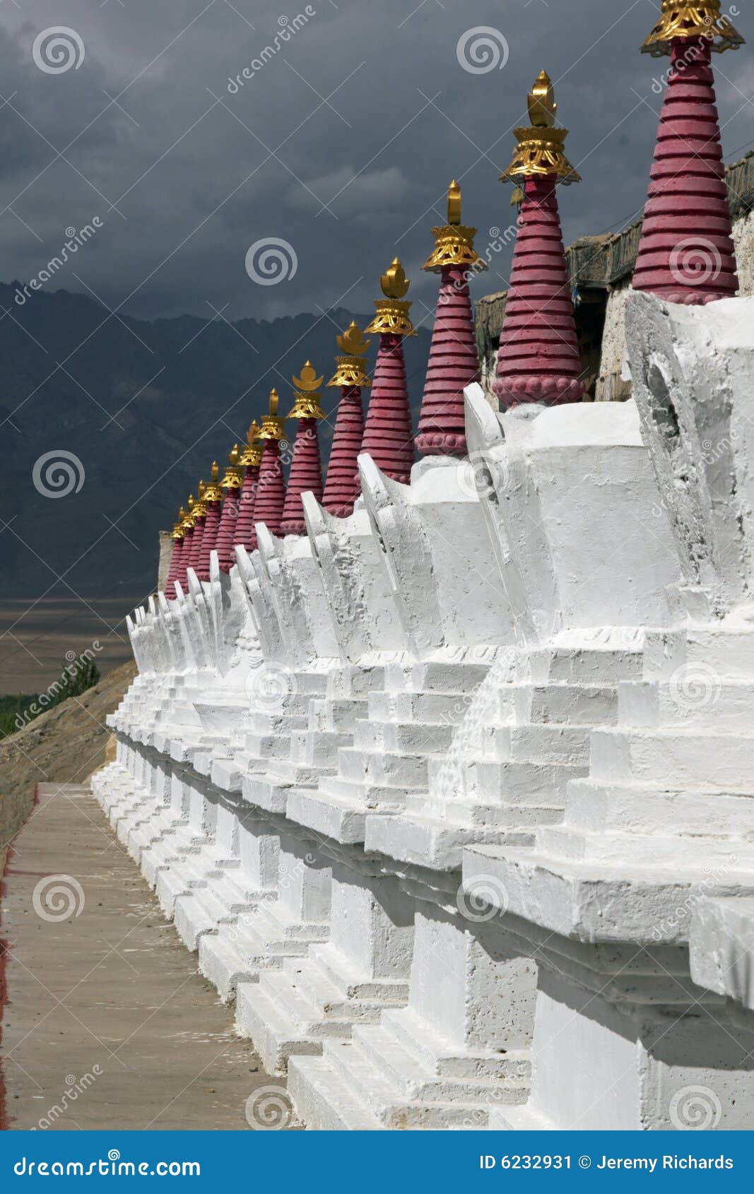 Buddhist Stupas stock image. Image of stupa, buddhist - 6232931