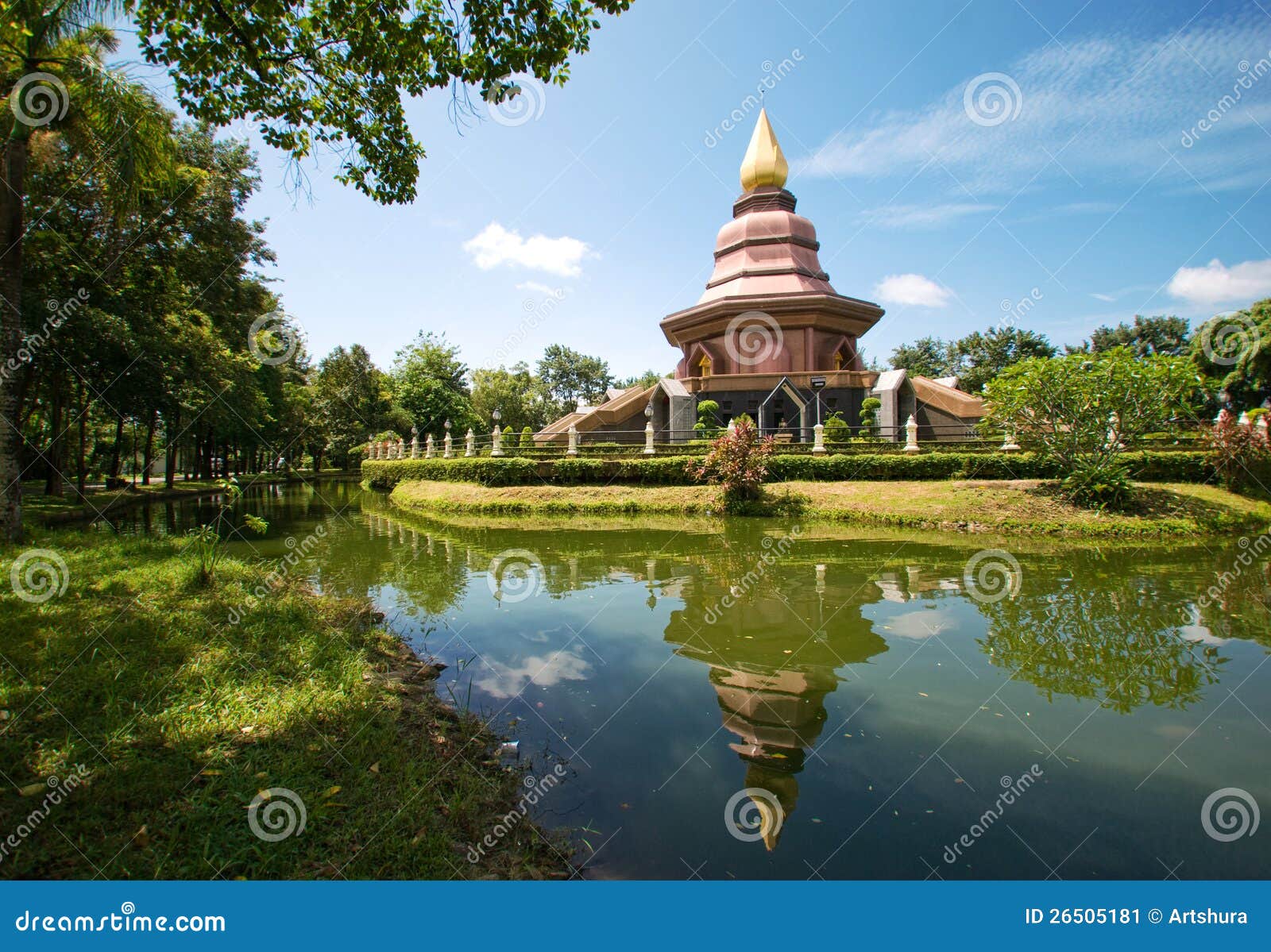 Buddhist temple stock image. Image of heritage, dawn - 26505181