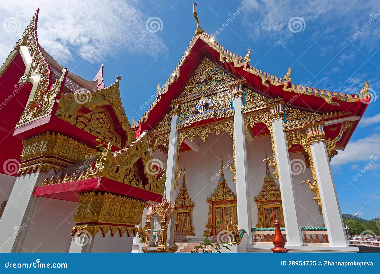 Buddhist temple stock image. Image of architecture, worship - 28954755