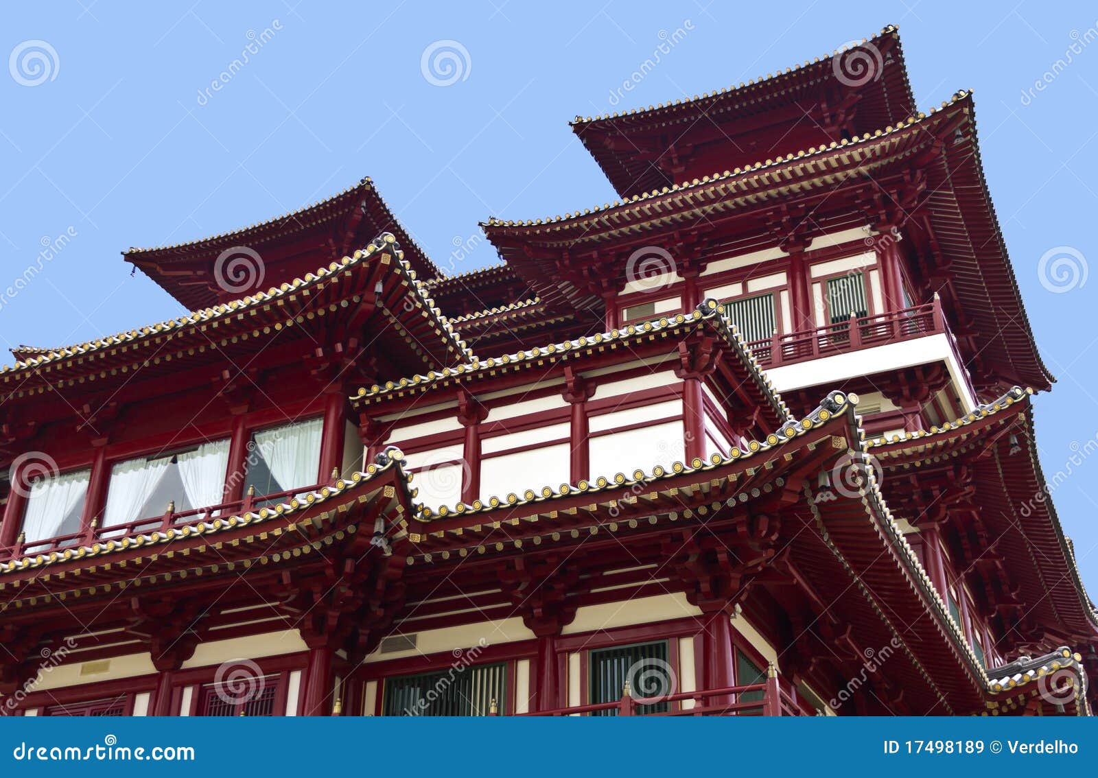 Buddhist Temple Architecture Detail Stock Image - Image of tourism ...
