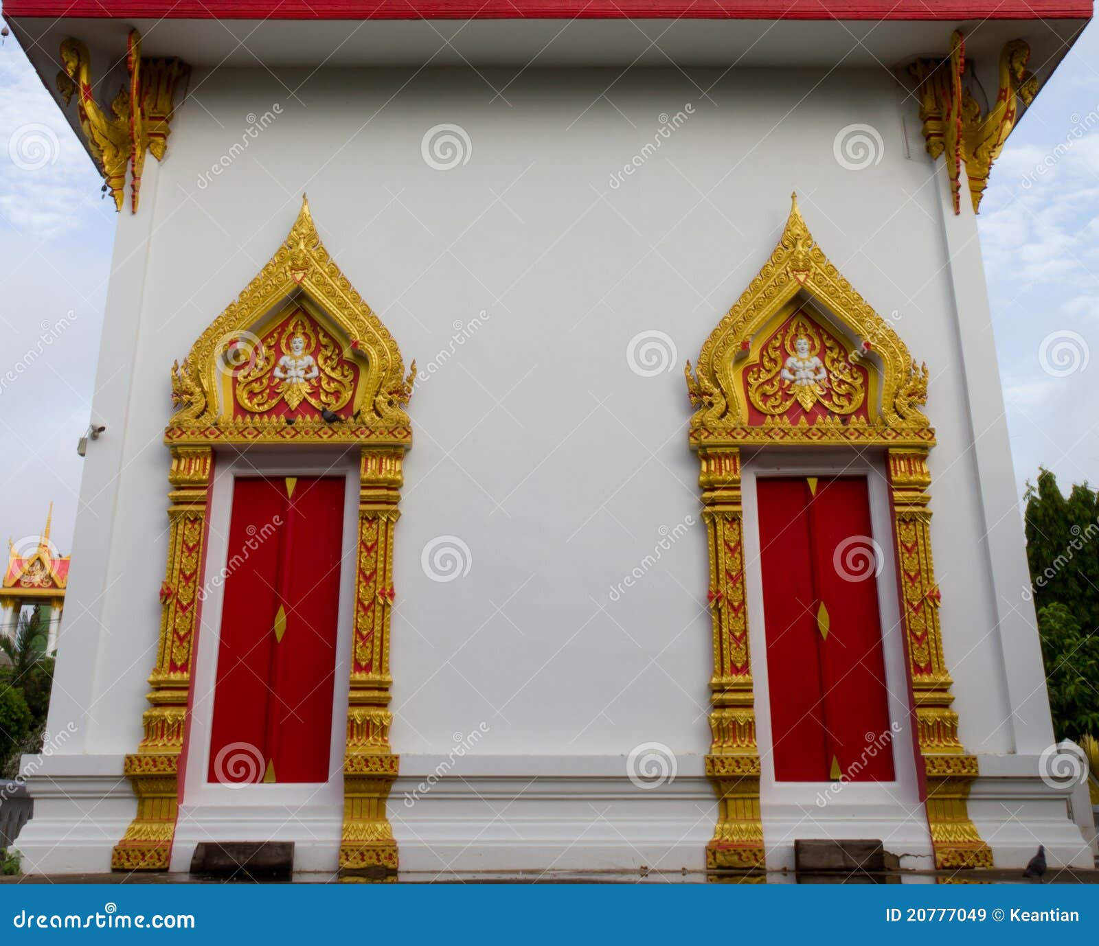 Buddhist Temple Church Window Stock Image - Image of asia, decorate ...