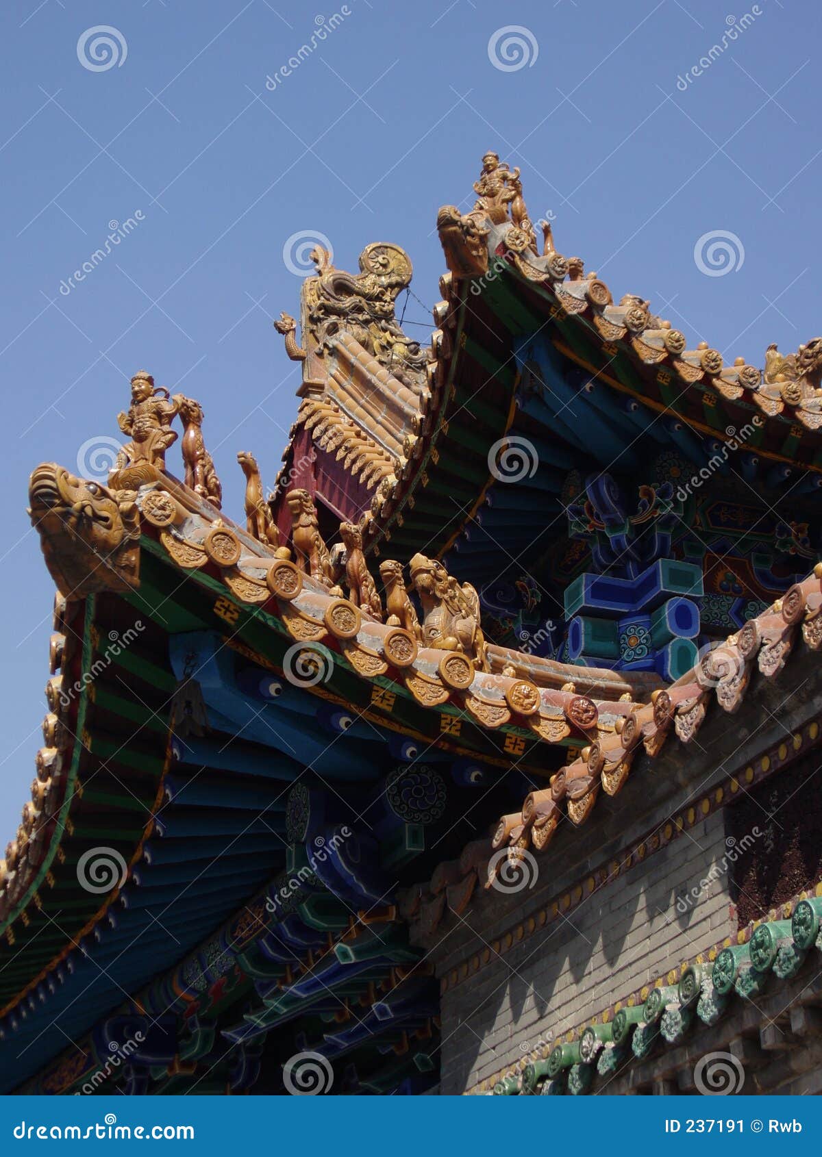 Buddhist Temple Corner stock image. Image of religious - 237191