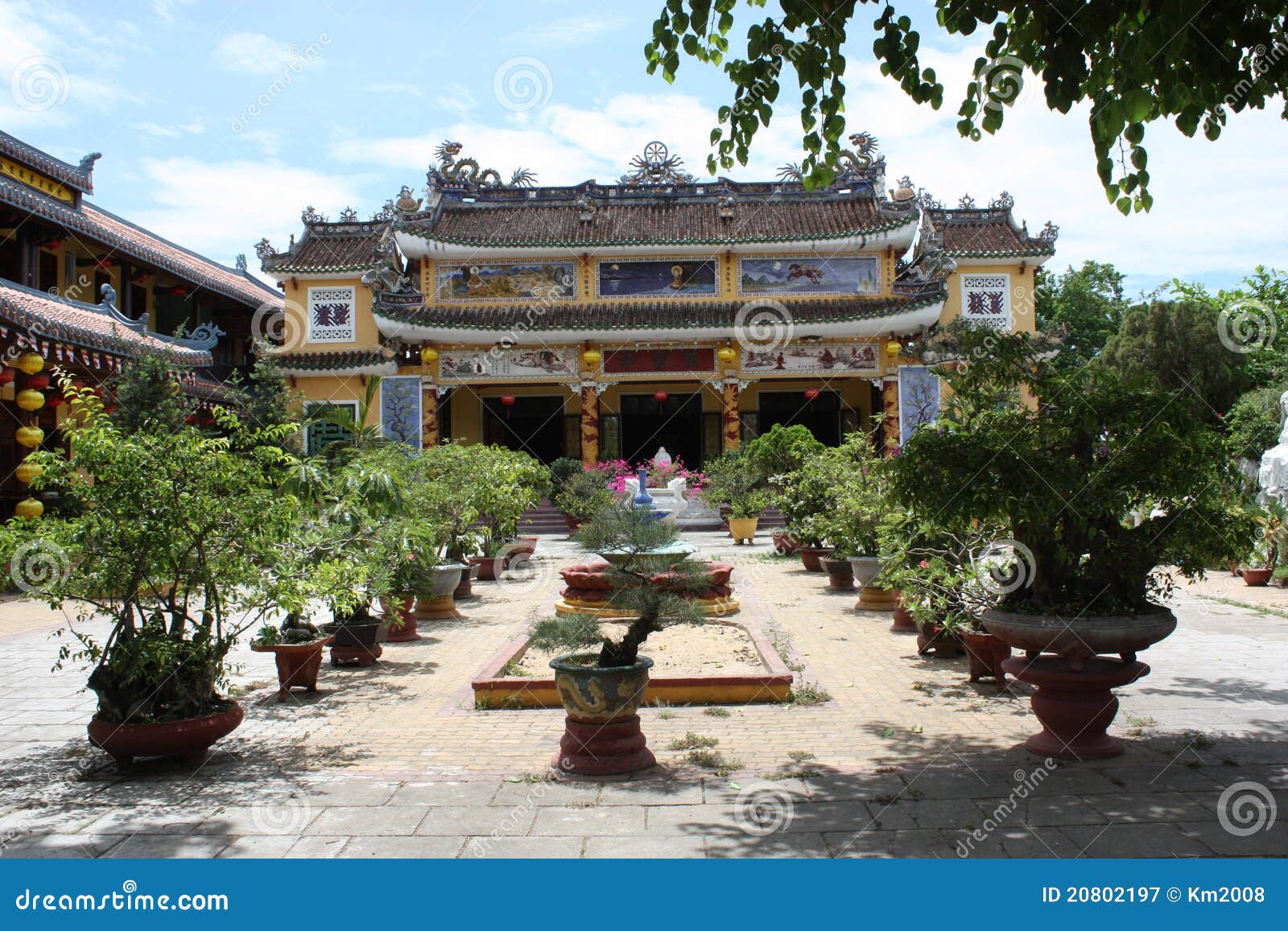 Buddhist Temple Garden stock image. Image of asia, ancient - 20802197