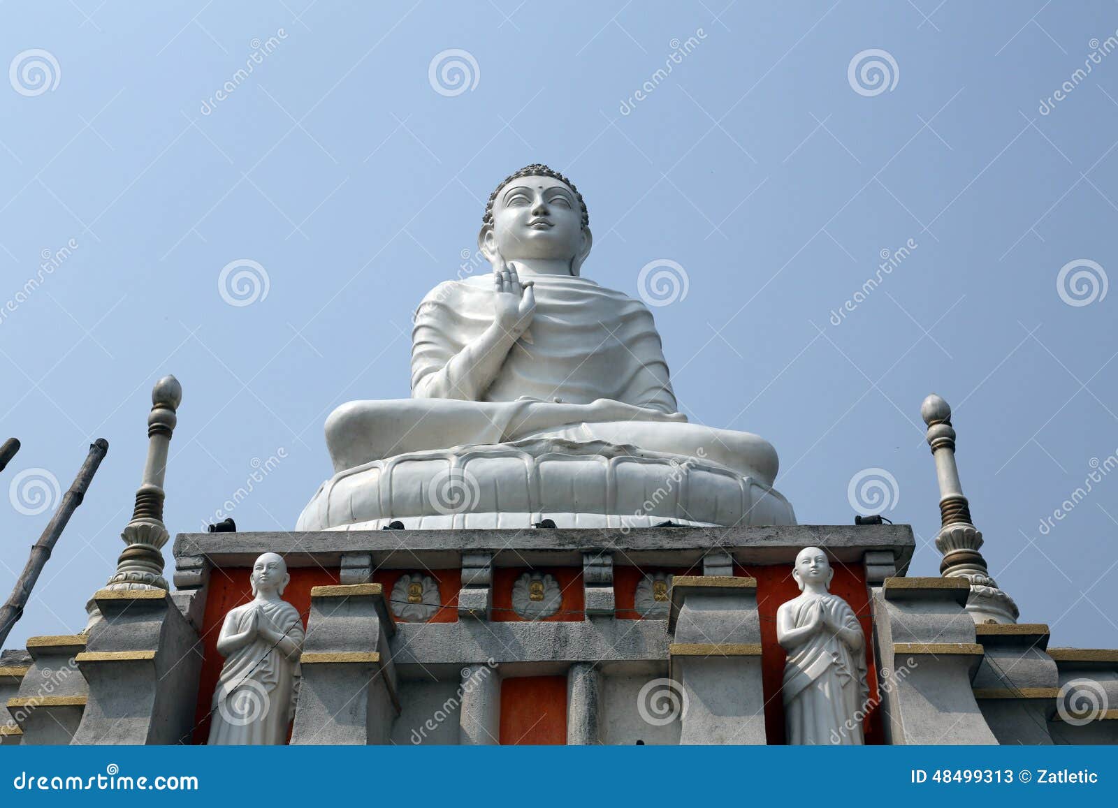 Buddhist Temple in Howrah, India Stock Image - Image of howrah ...