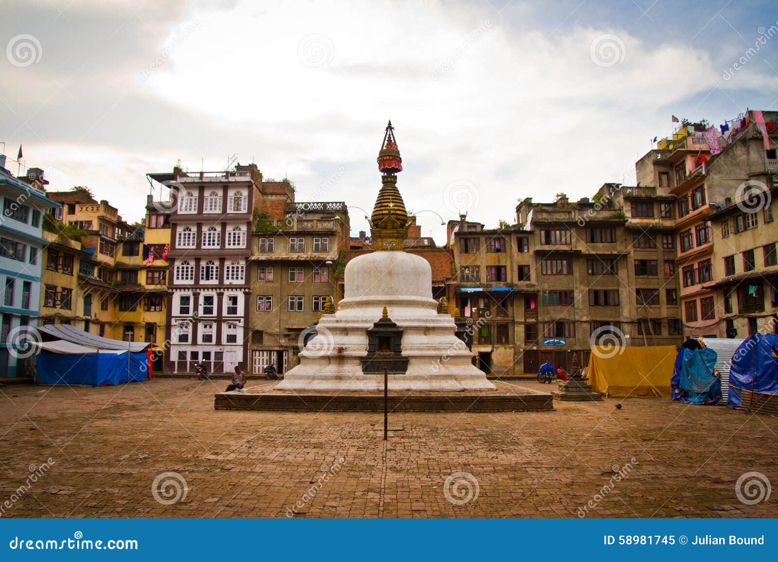 Buddhist Temple of Kathmandu, Nepal Editorial Image - Image of ...