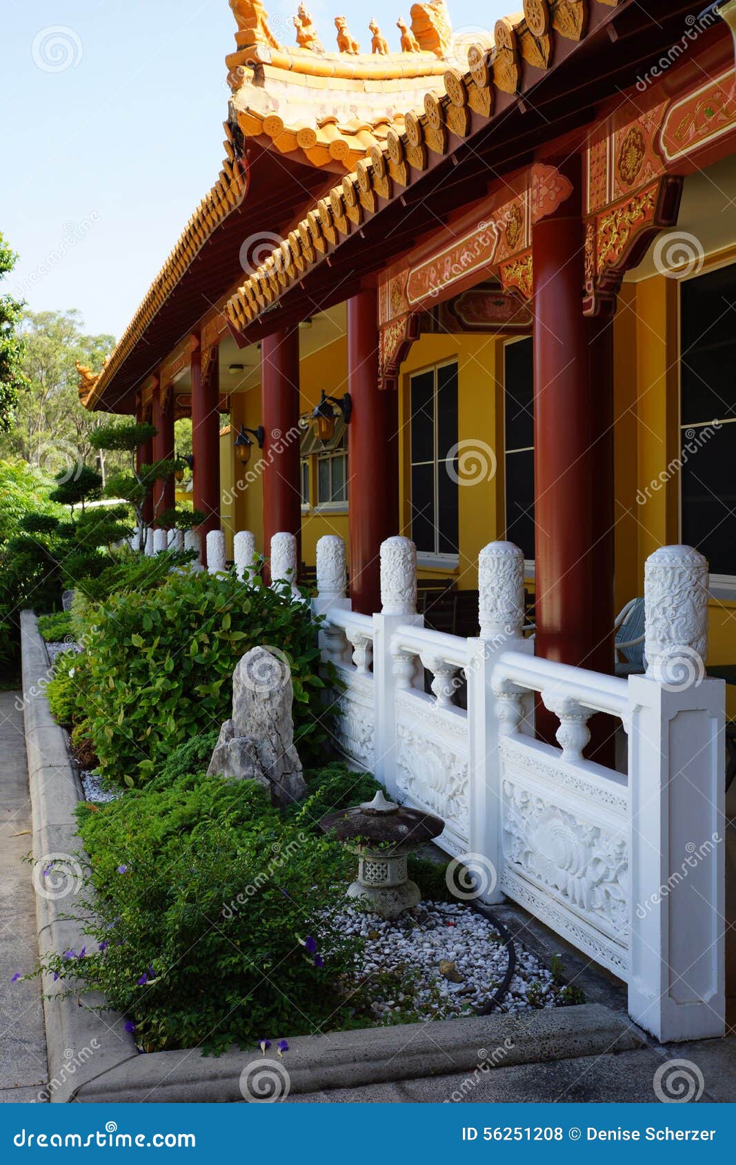 Buddhist temple side view stock photo. Image of craftsmanship - 56251208
