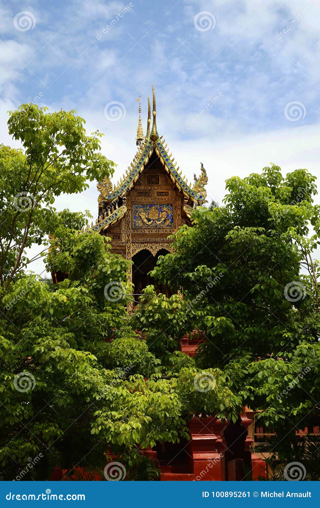 Buddhist temple stock image. Image of spirituality, spiritual - 100895261