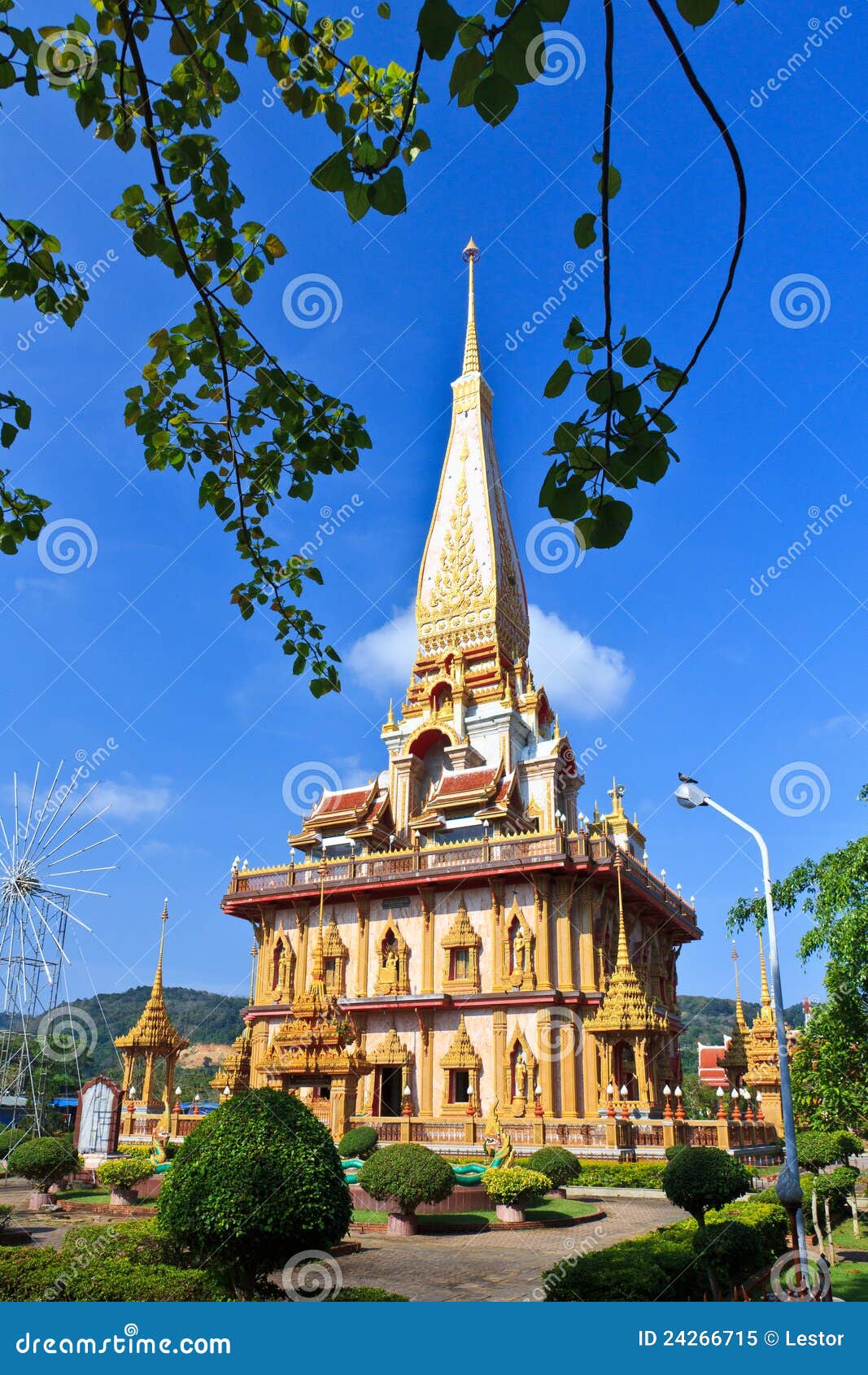 Buddhist Temple Wat Chalong Stock Image - Image of peace, asian: 24266715