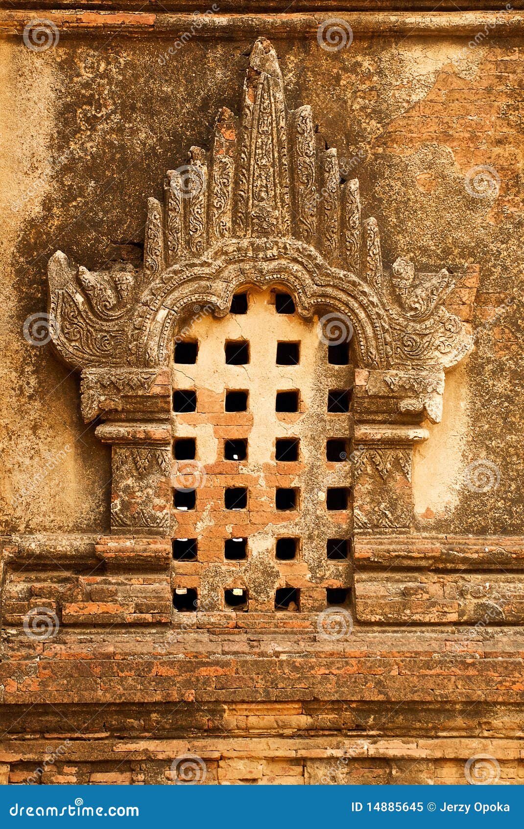 Buddhist Temple Window stock image. Image of carvings - 14885645