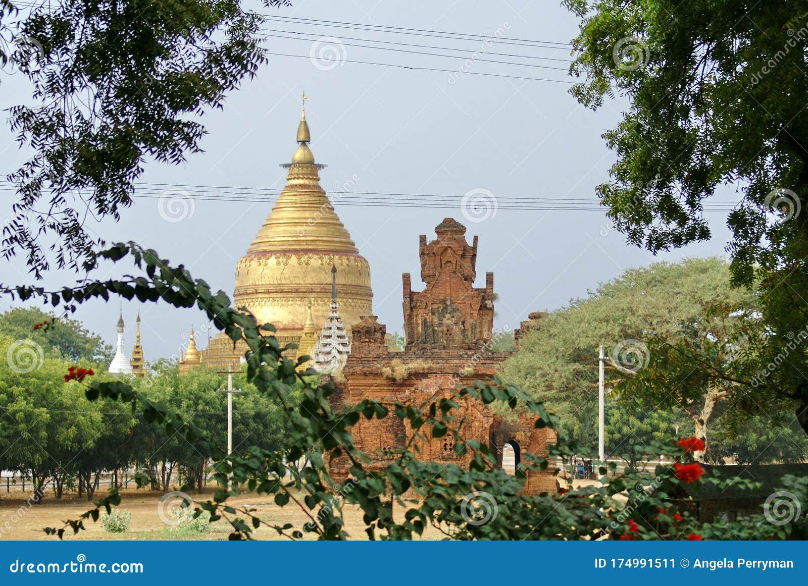 Buddhist Temples in Myanmar Stock Image - Image of temples, heritage ...