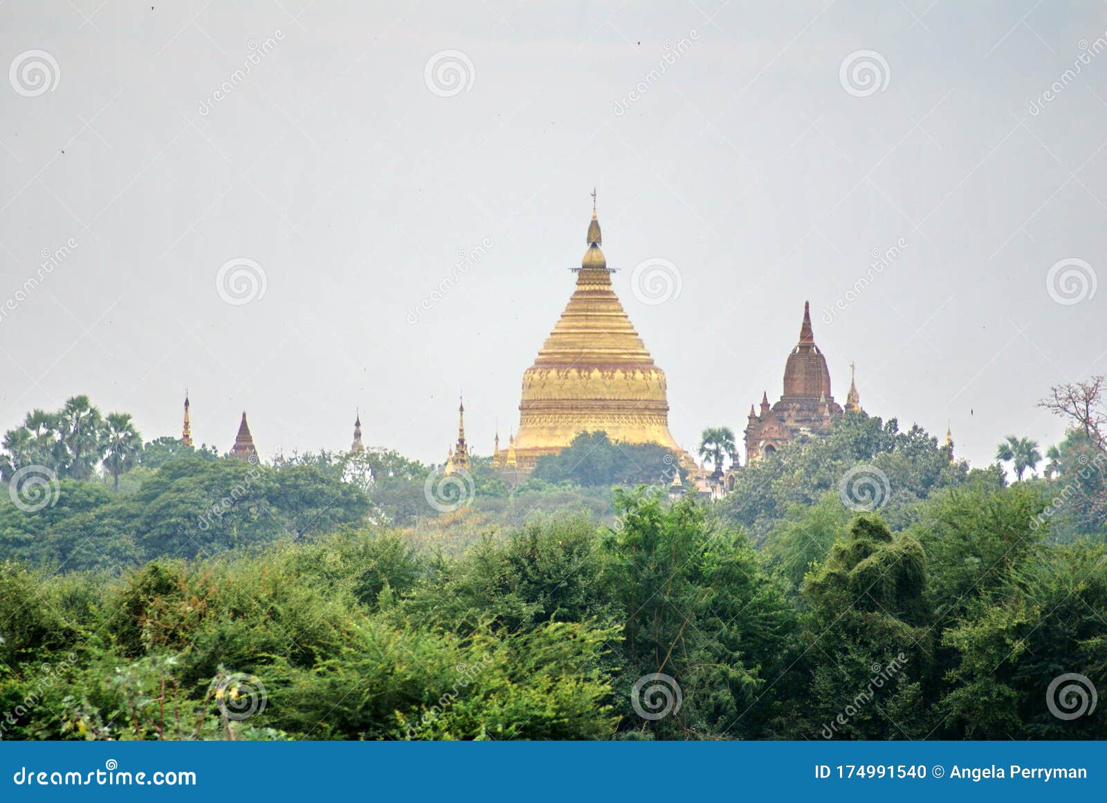 Buddhist Temples in Myanmar Stock Photo - Image of zone, burma: 174991540
