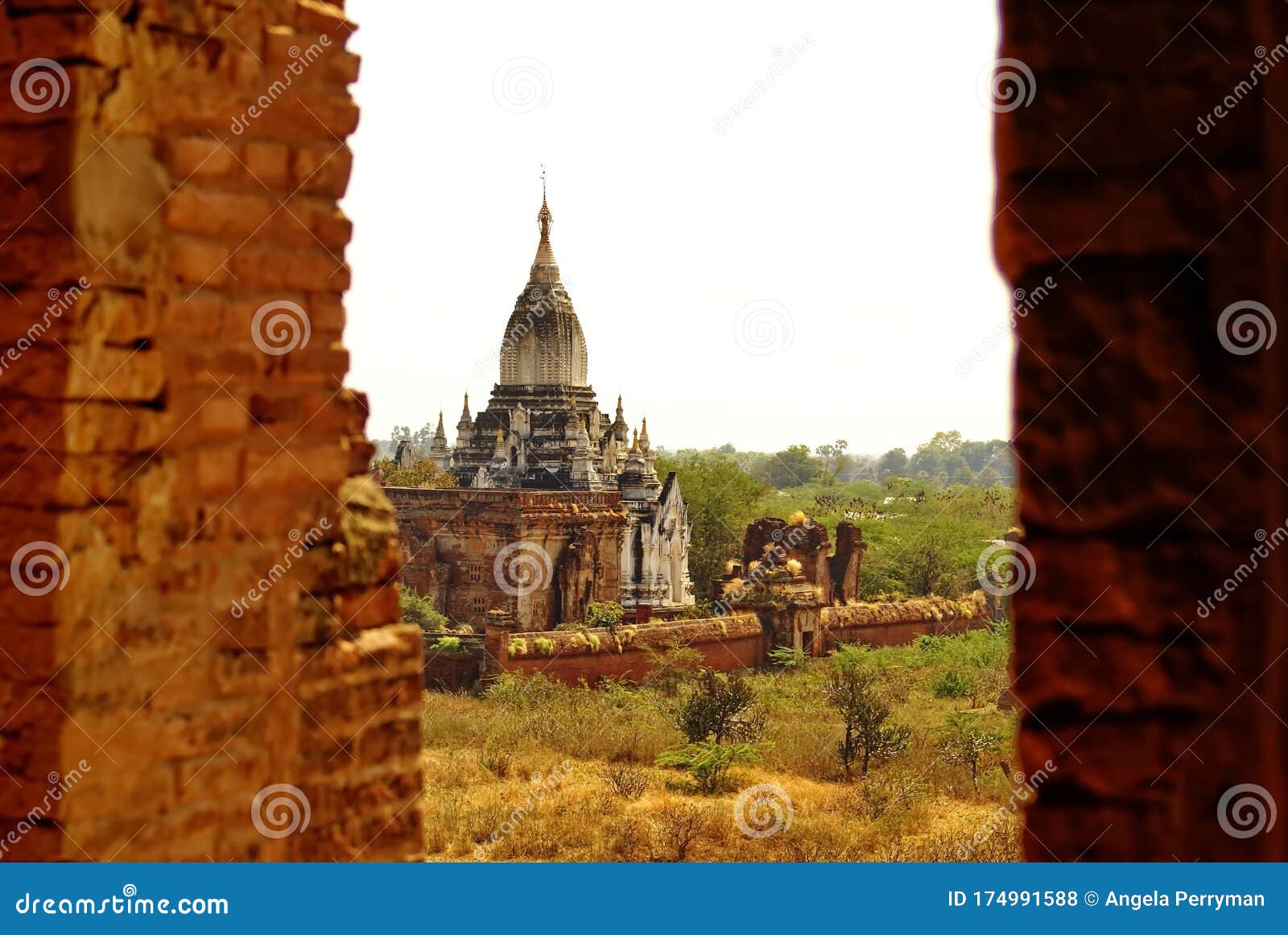 Buddhist Temples in Myanmar Stock Photo - Image of asia, world: 174991588