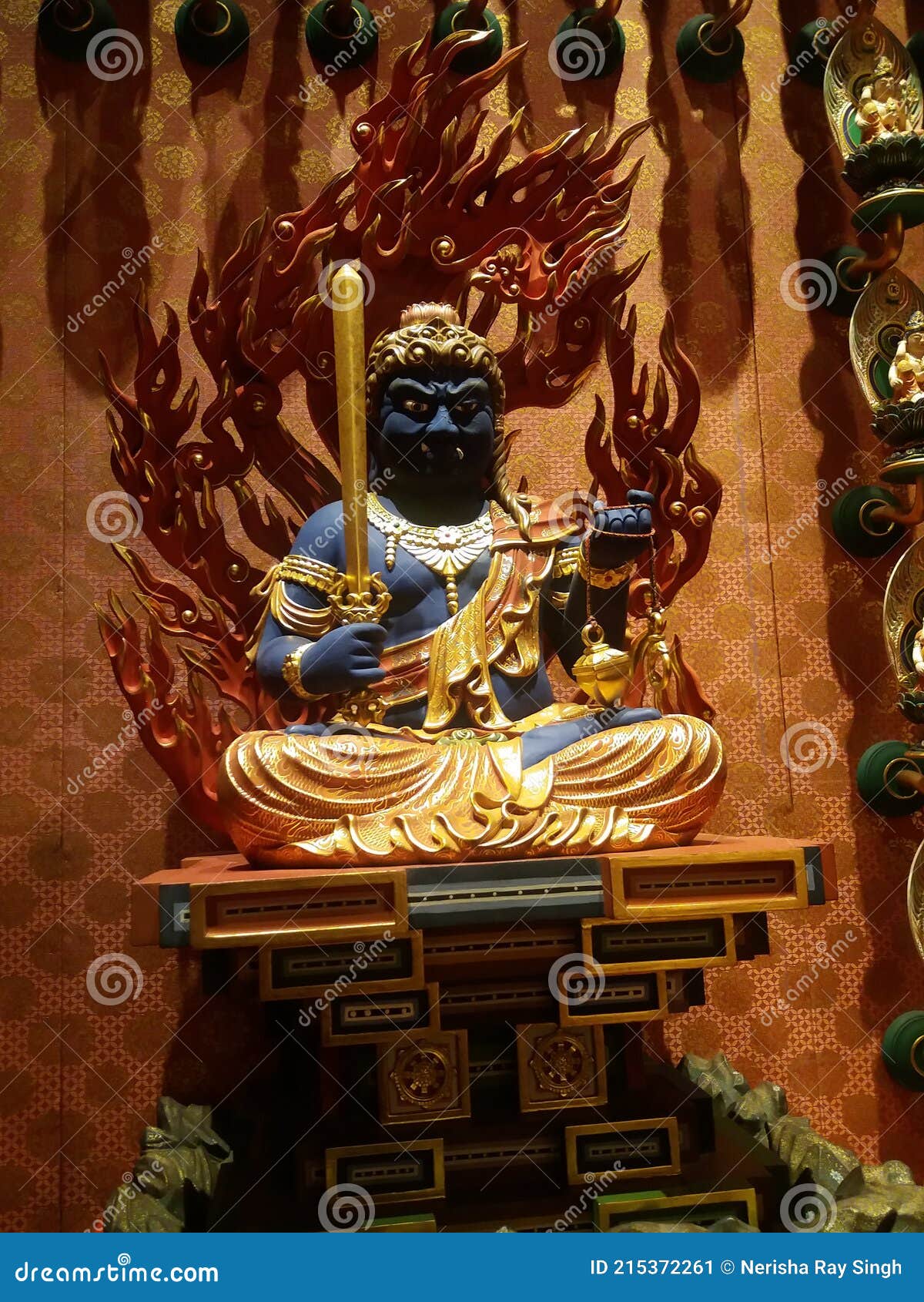 Buddhist Tooth Relic Temple - Singapore Stock Image - Image of ...