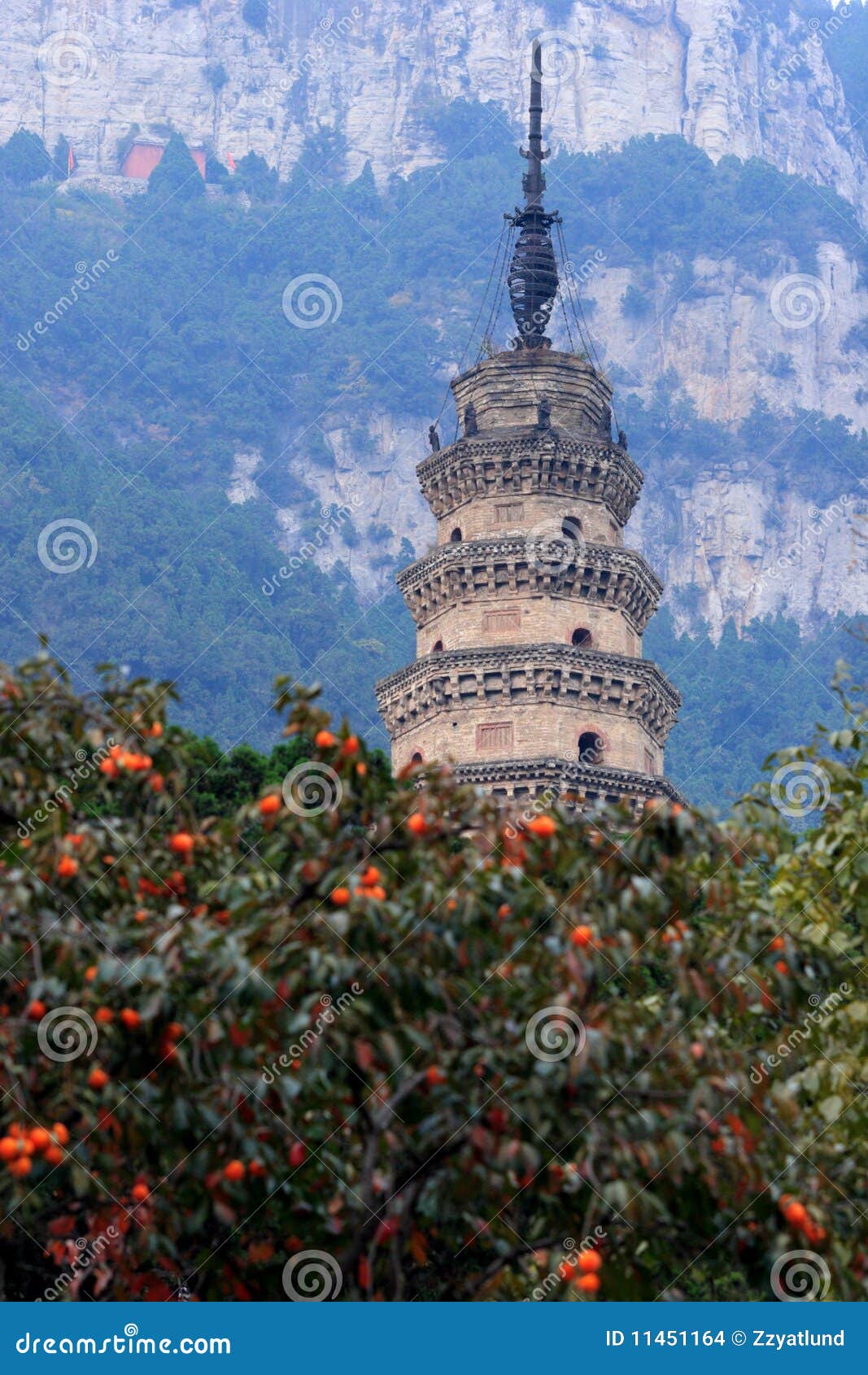 Buddhist tower stock photo. Image of scene, tower, temple - 11451164