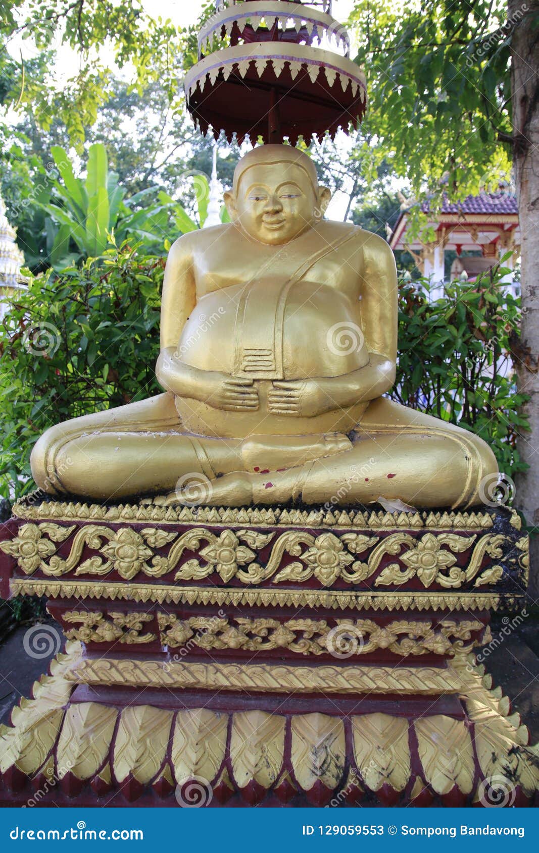 Buddha statue stock image. Image of buddha, buddy, temple - 129059553