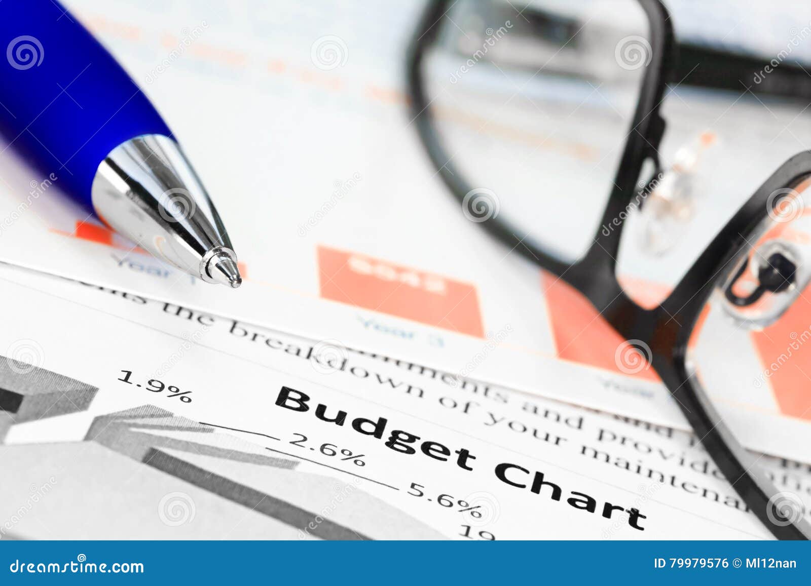 Budget Charts stock photo. Image of ratio, budget, accounting - 79979576