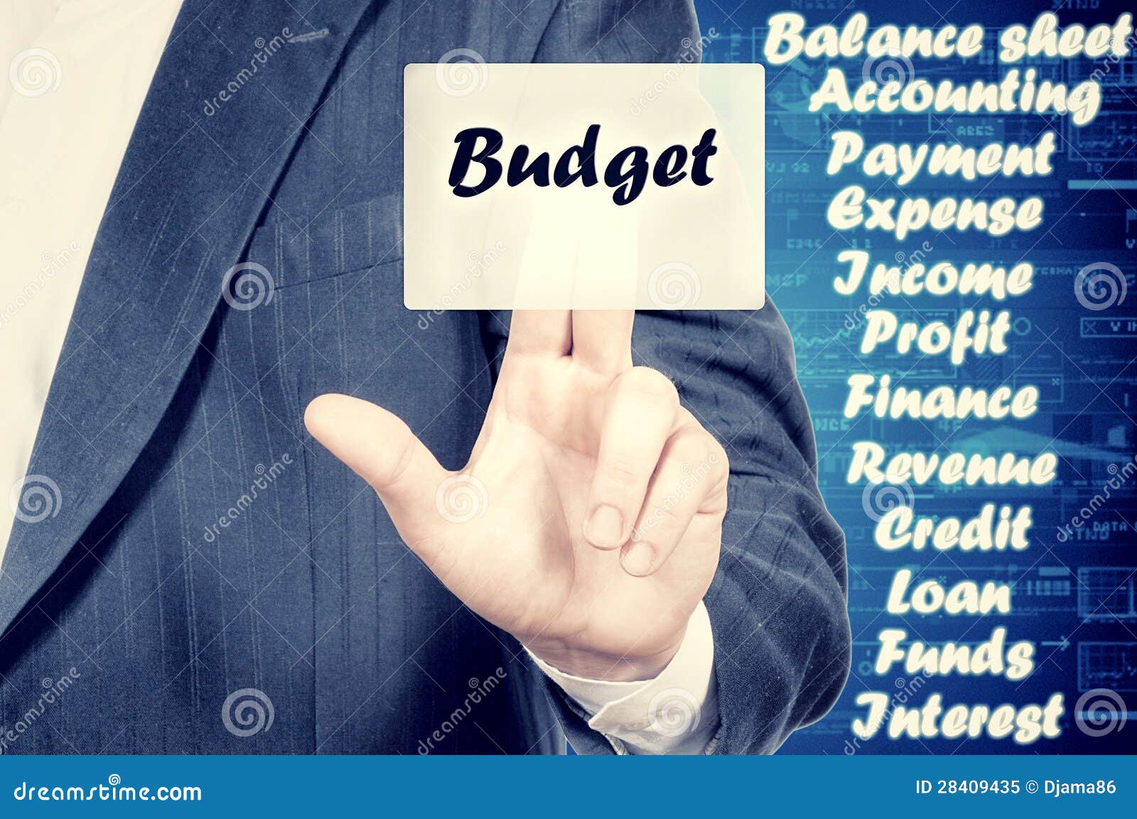 Budget concept stock image. Image of basic, asset, expense - 28409435