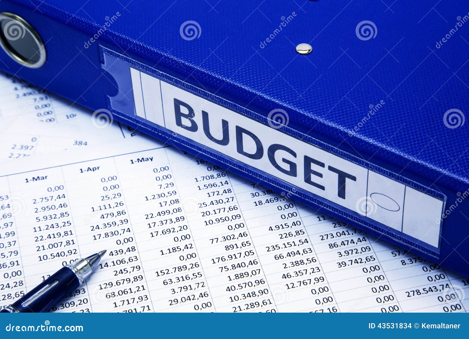 Budget concept stock photo. Image of banking, commerce - 43531834