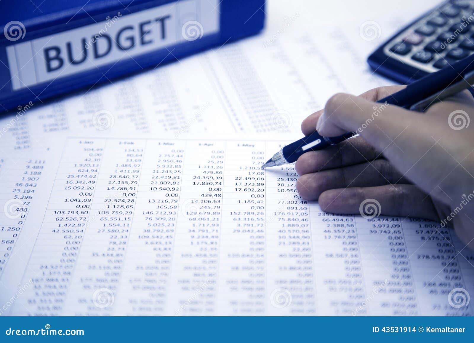 Budget concept stock photo. Image of balance, account - 43531914