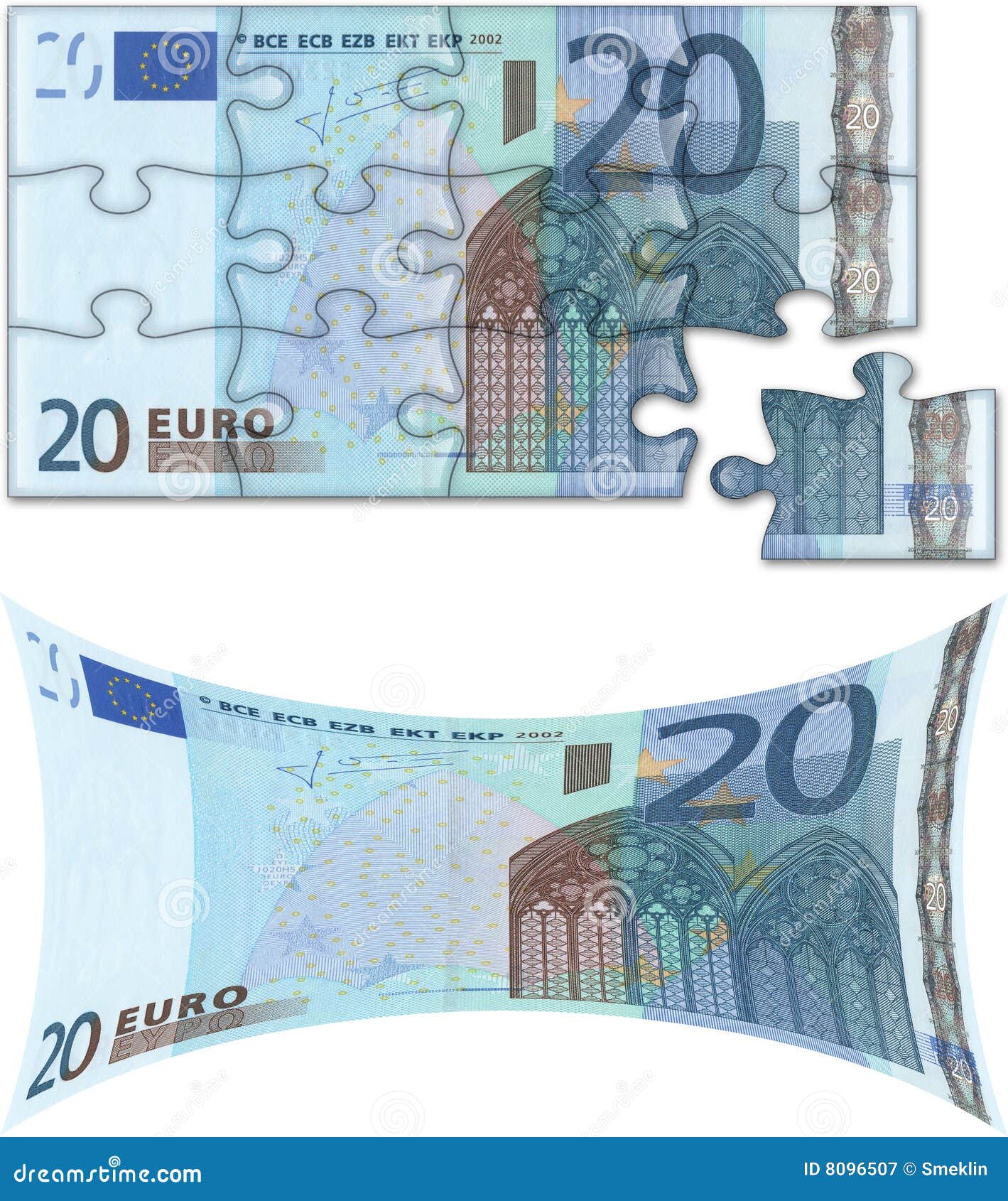 Budget concepts (Euro) stock image. Image of currency - 8096507