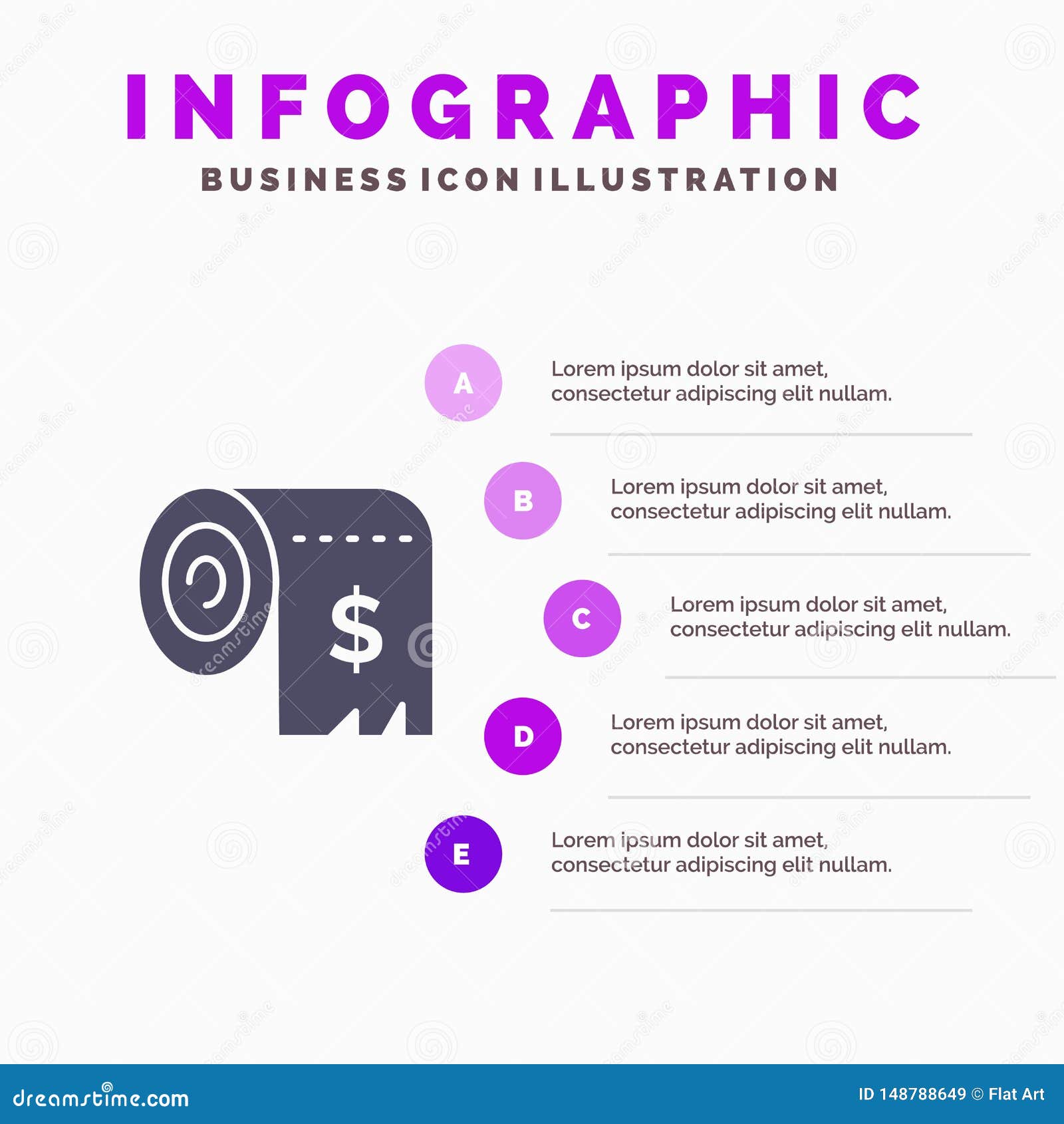 Budget, Consumption, Costs, Expenses, Finance Solid Icon Infographics 5 ...
