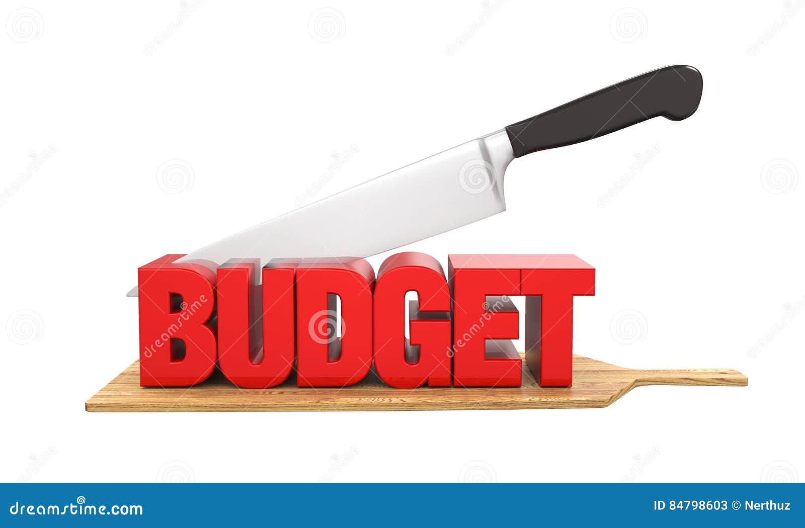 Budget Cuts Concept stock illustration. Illustration of cost - 84798603