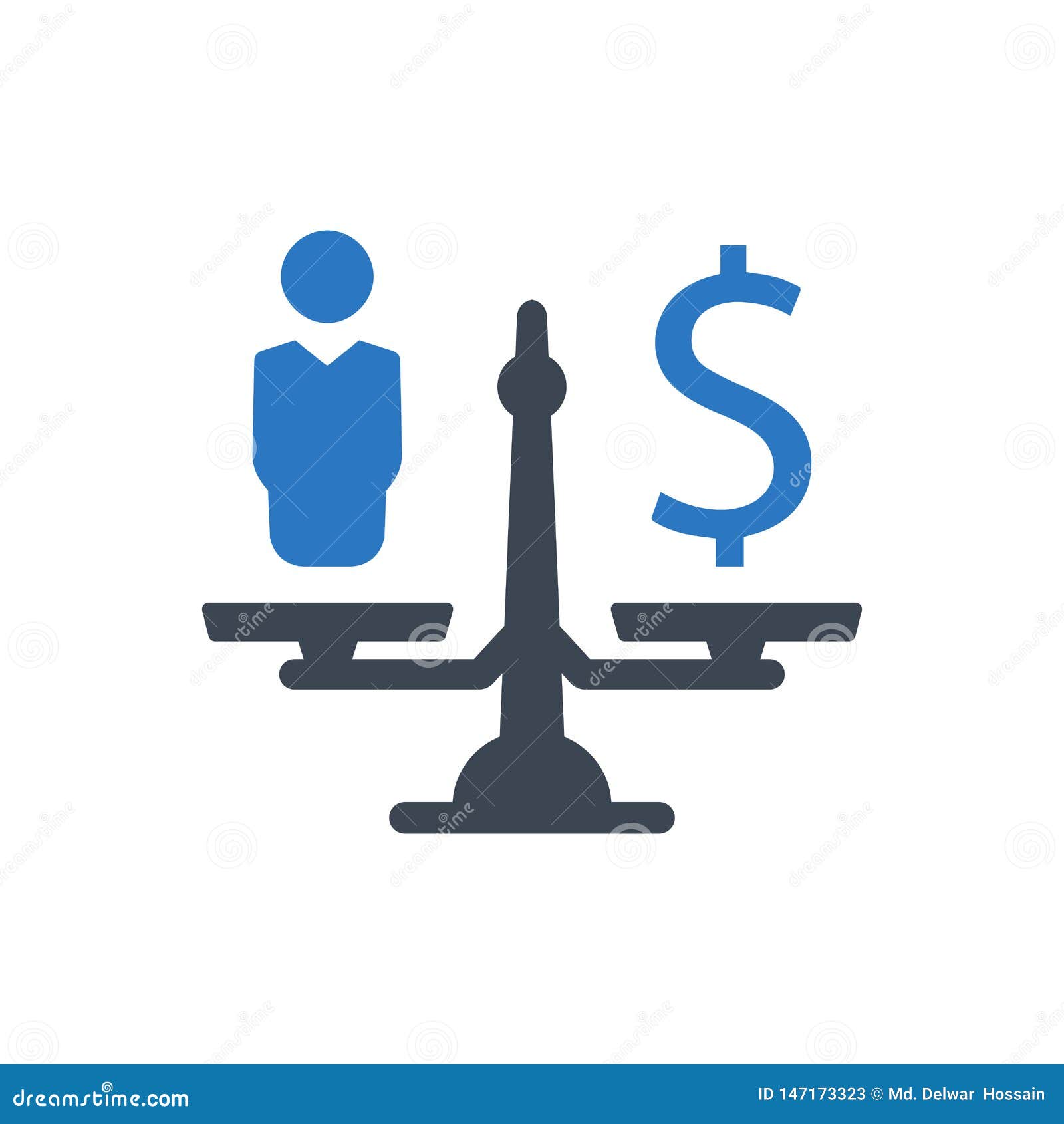 Budget estimate icon stock vector. Illustration of revenue - 147173323
