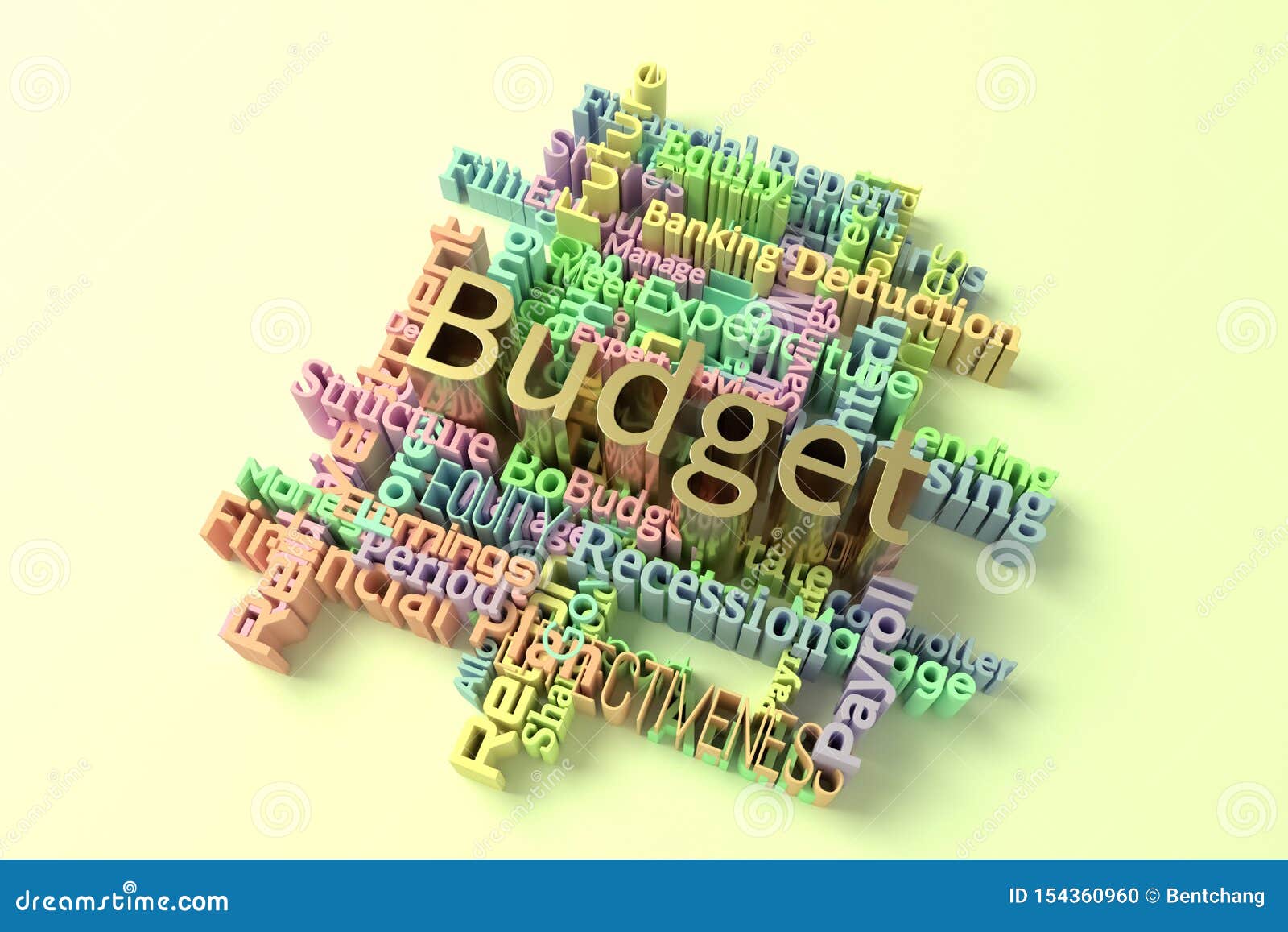 Budget, Finance Keyword Words Cloud. for Web Page, Graphic Design ...