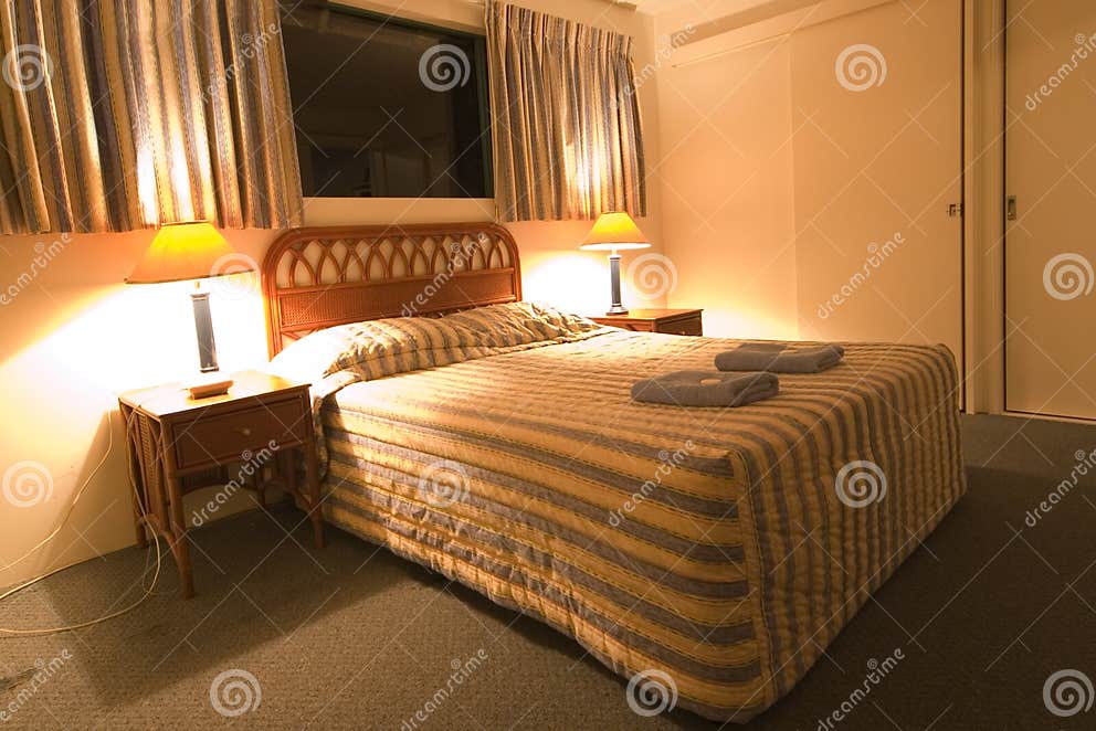 Budget Motel Room stock photo. Image of breakfast, anonymous - 146672