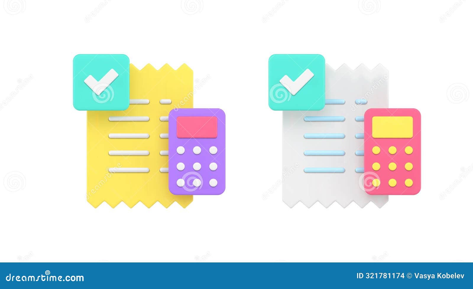 Budget Payment Receipt Bill Checking Calculation Tax Form Paper ...