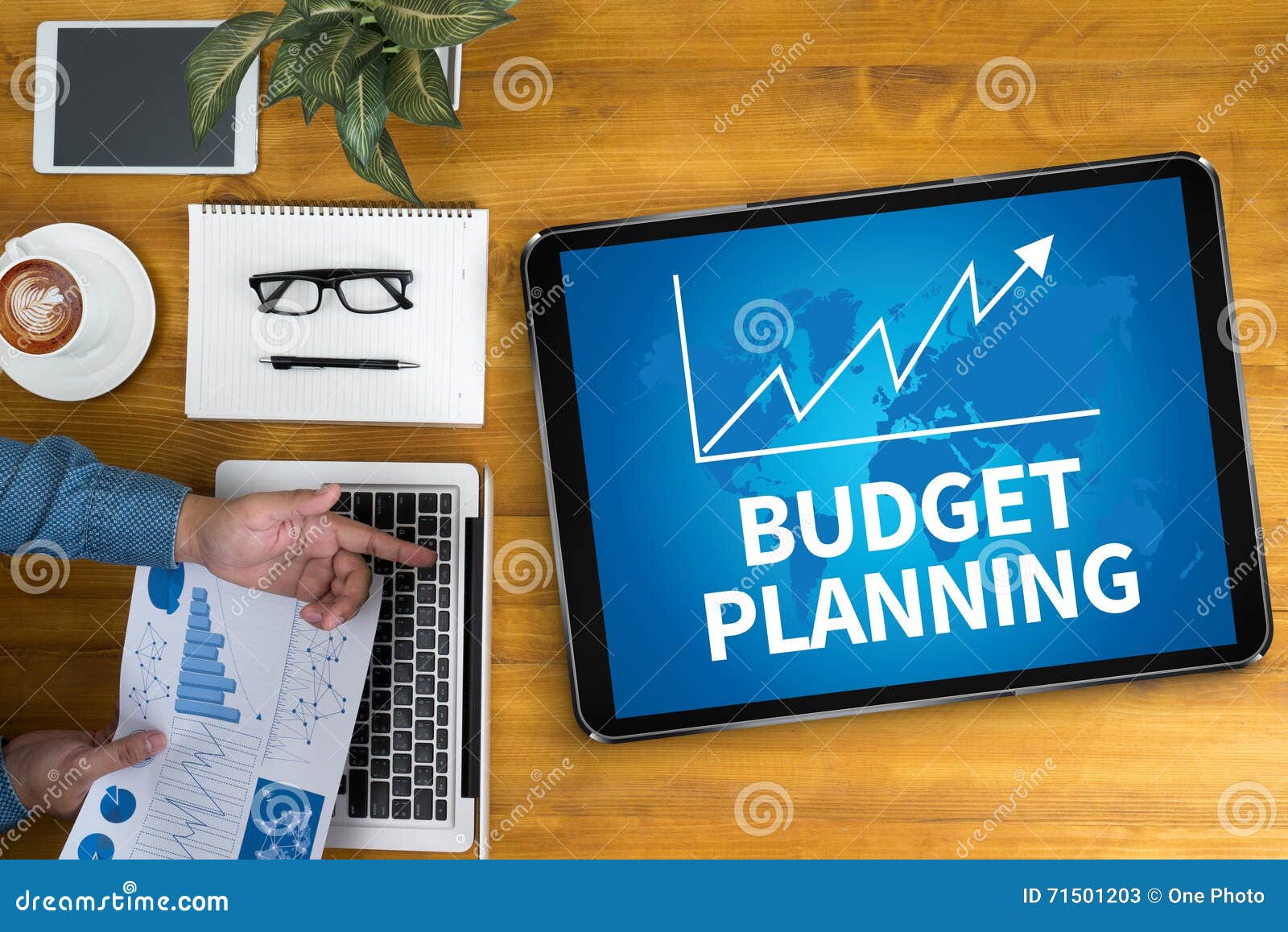 BUDGET PLANNING stock image. Image of folder, costs, income - 71501203