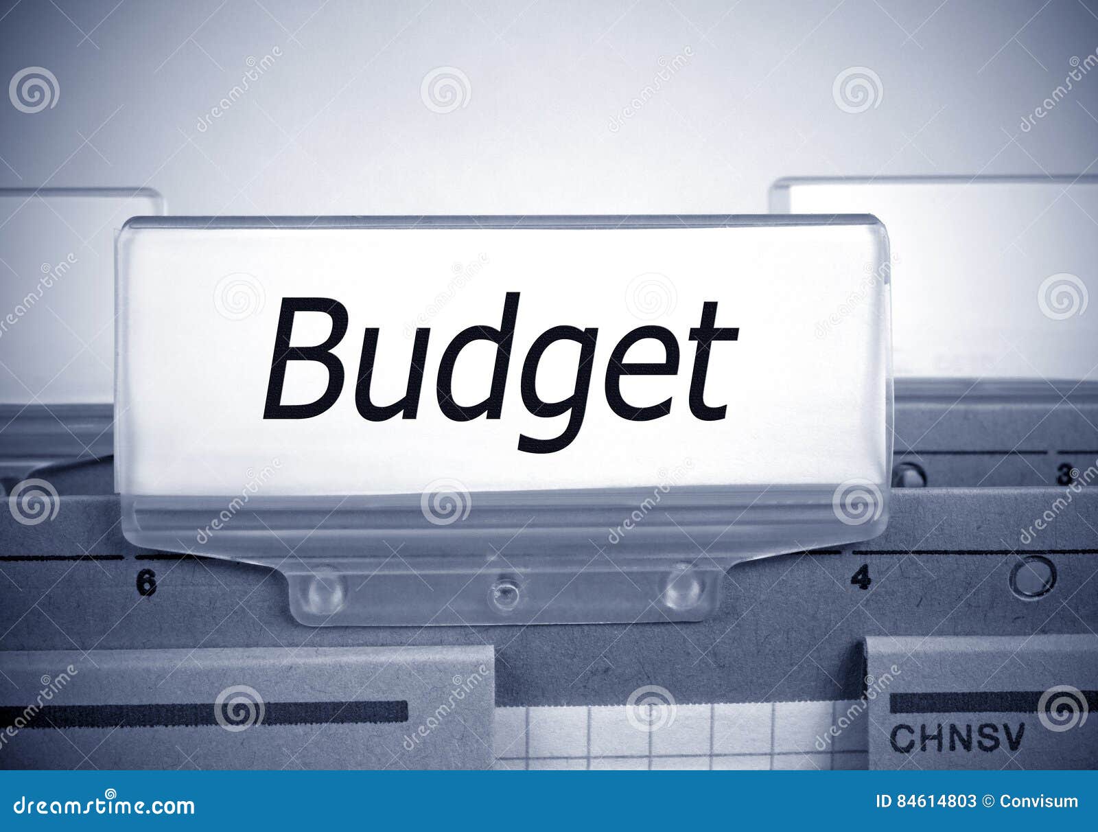 Budget Register Folder Index Stock Image - Image of business, company ...