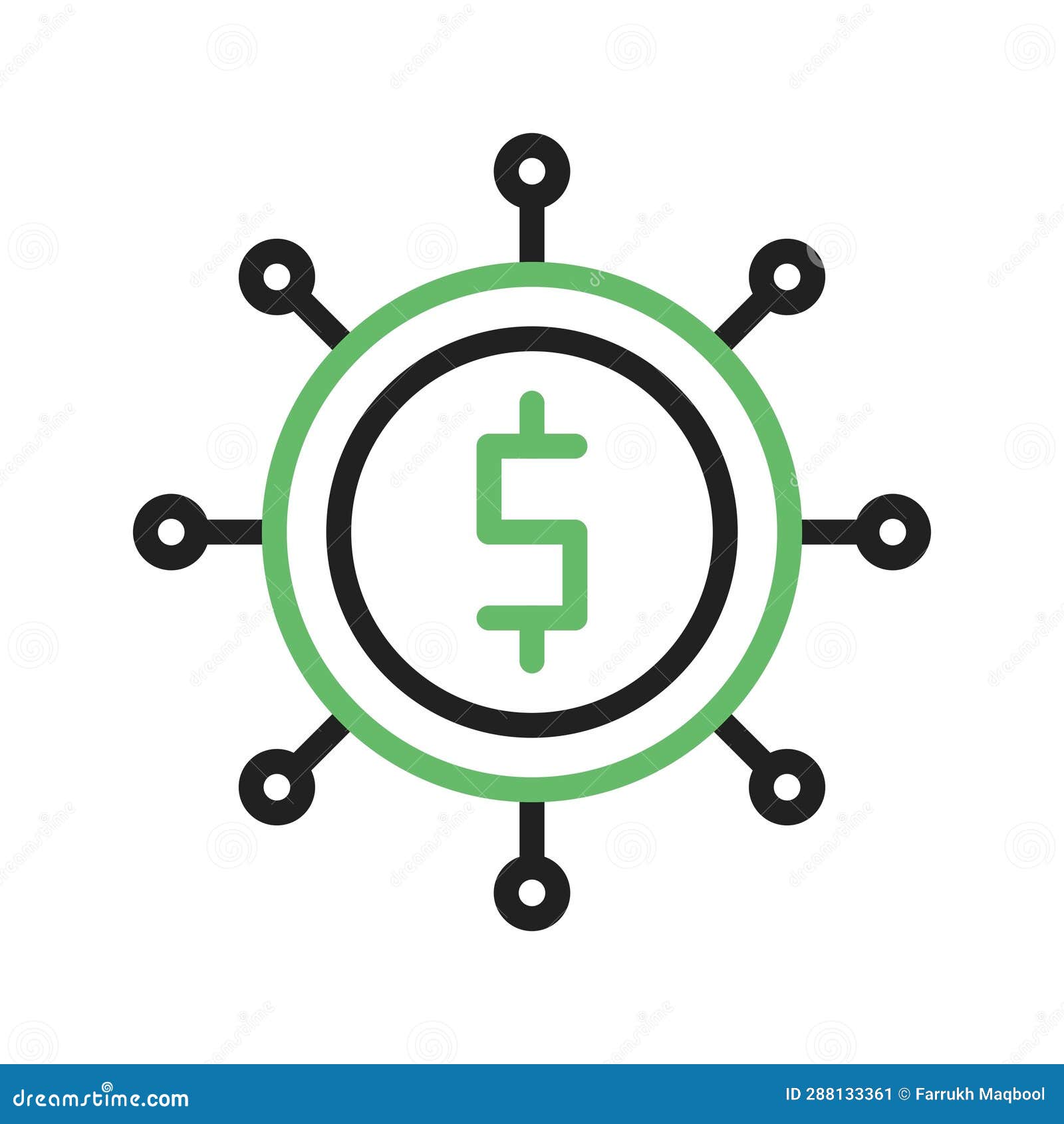 Budget Spending Icon Image. Stock Vector - Illustration of symbol ...